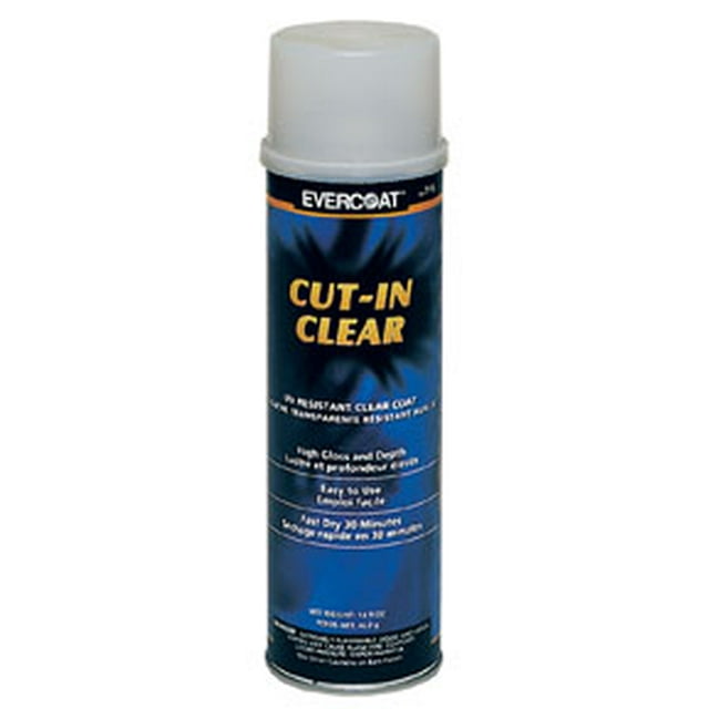 Fibreglass Evercoat FIB-718 Cut-in-clear Aerosol - Walmart.com