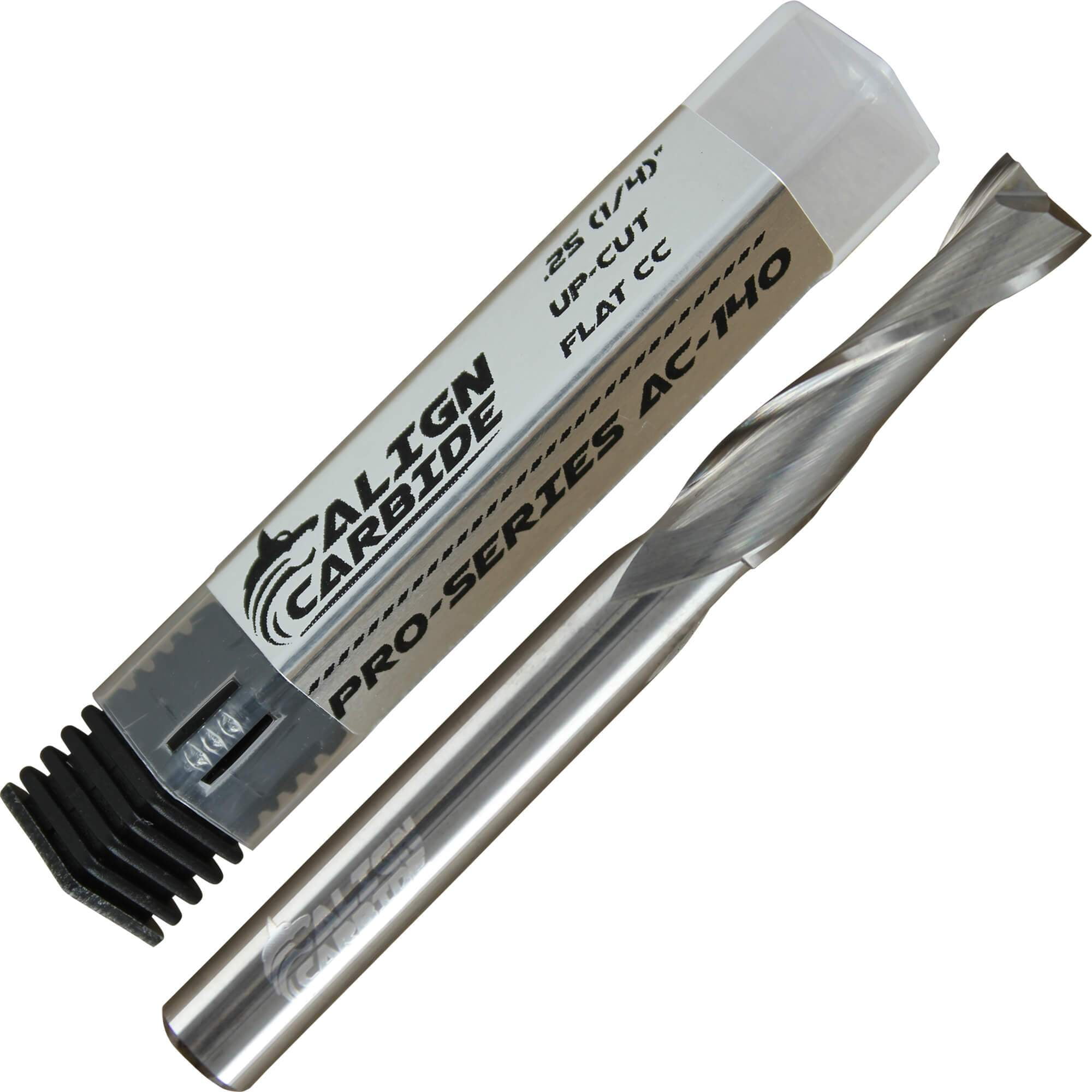 UP CUT Router Bit, 1/4 Cutting Diameter, 1/4 Inch Shank, Premium Solid ...