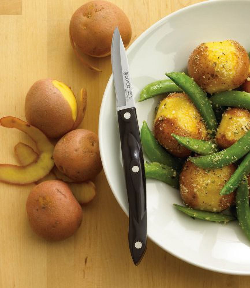 CUTCO Model 1720 Paring Knife with 2¾" High Carbon Stainless and 5 ...