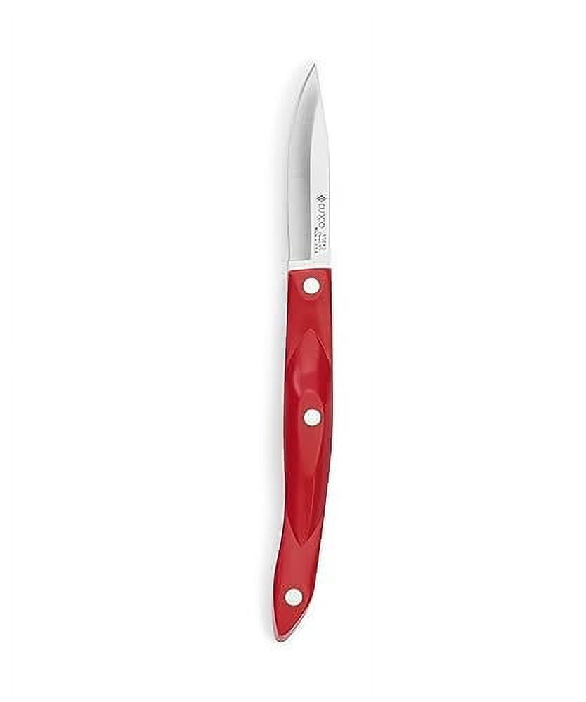 CUTCO Model 1720 Paring Knife with RED handle....2¾" High Carbon ...