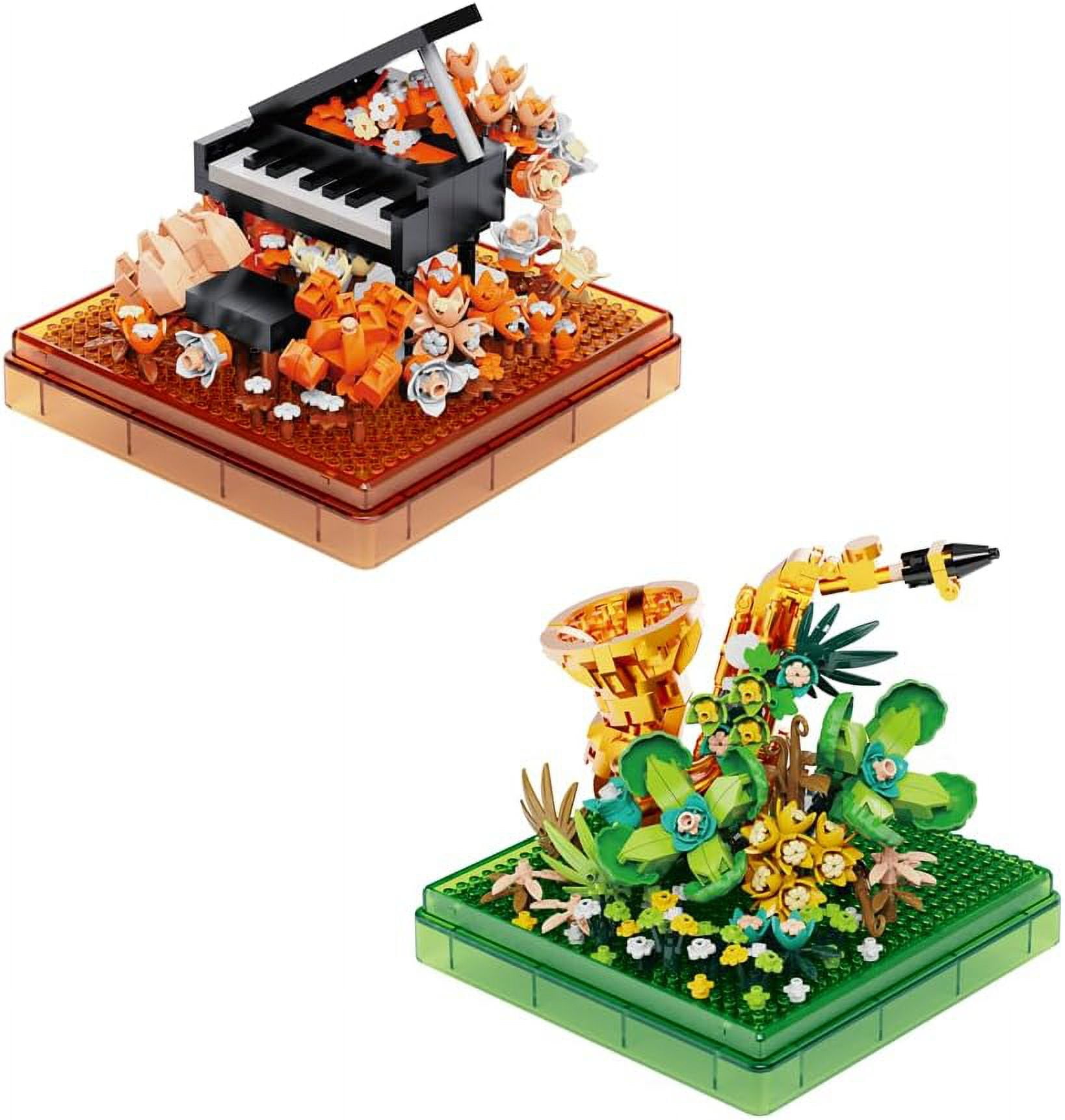 CUTEHELPER Architecture Castle with Flower Series Micro Blocks Building ...