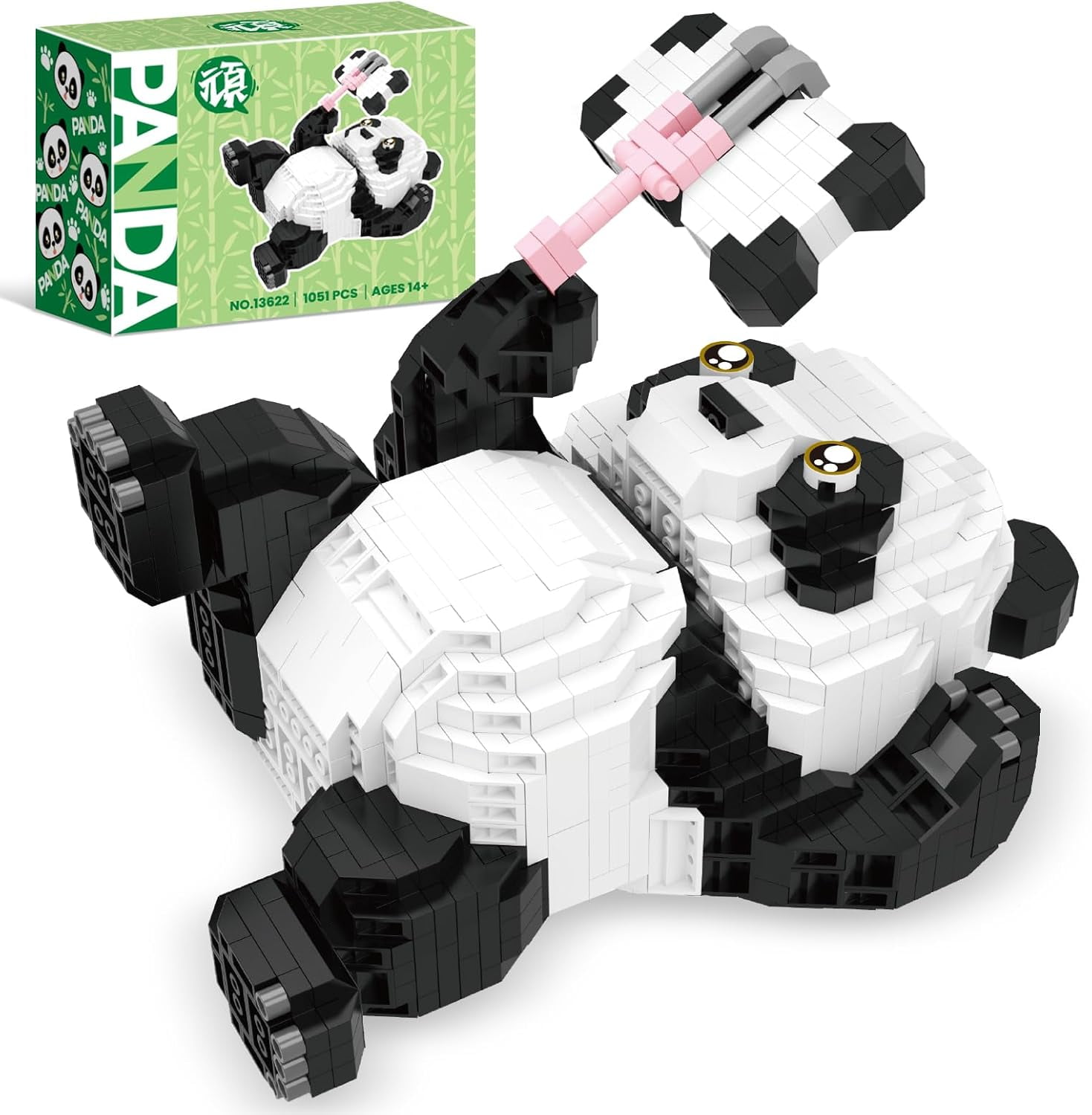 CUTEHELPER Cute Panda Mini Building Blocks Sets for Goodie Bags, Not ...