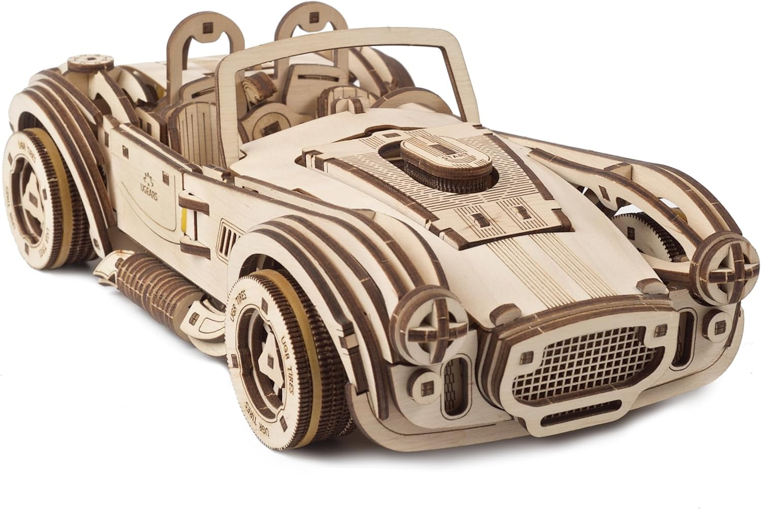 CUTEHELPER Drift Cobra Racing Car Puzzle - Wooden 3D Puzzles for Adults ...