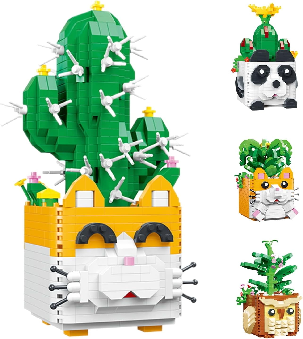 CUTEHELPER Hamster Building Blocks, Animal Micro Mini Building Block ...