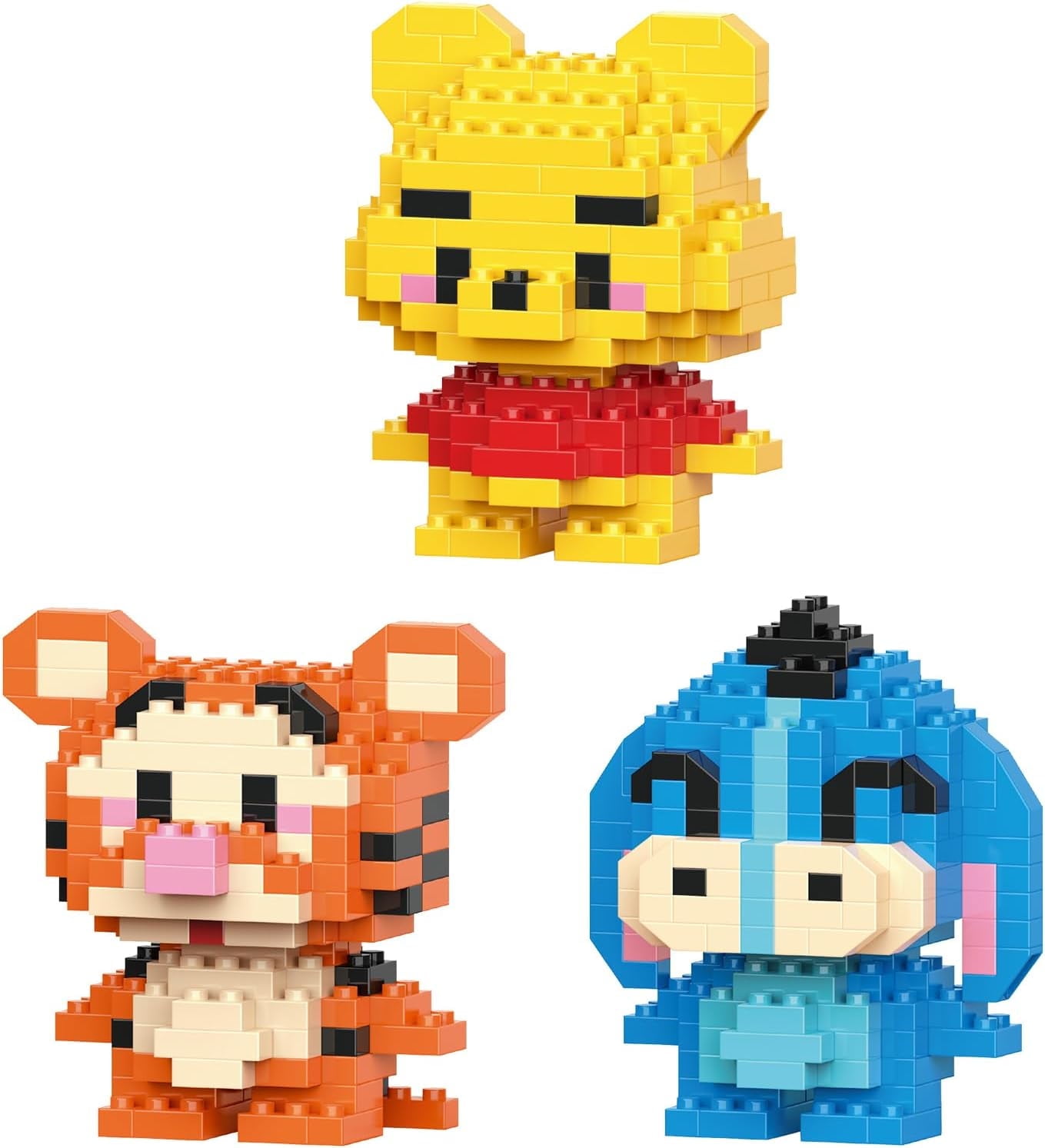 CUTEHELPER Micro Mini Building Blocks Anime Character Set (500+ Pieces ...