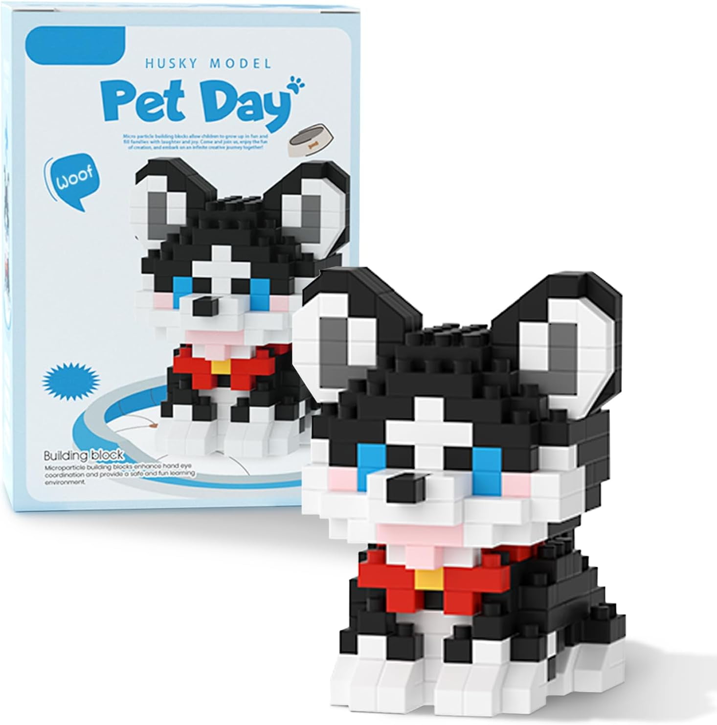 CUTEHELPER Micro Mini Building Blocks Dog Series Brick Building Kit ...