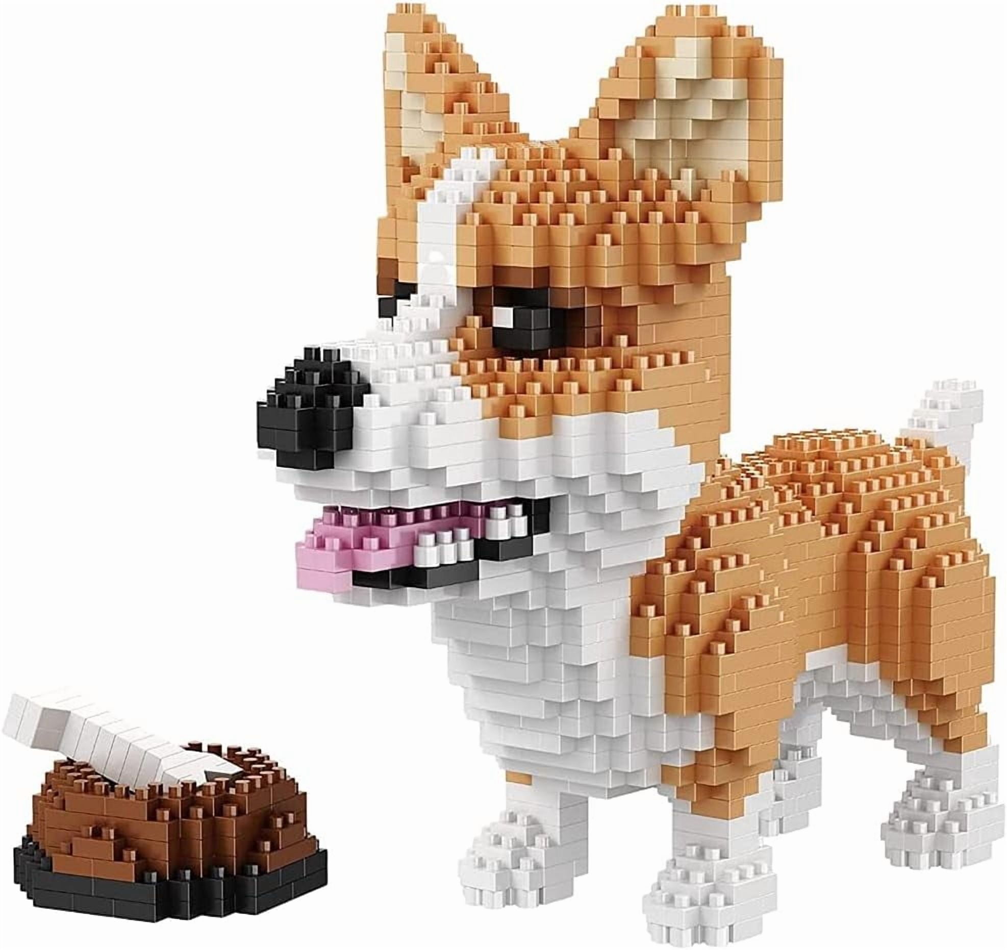 CUTEHELPER Mini Cat Building Blocks,Pet Brick Building Kit Toy Bricks ...