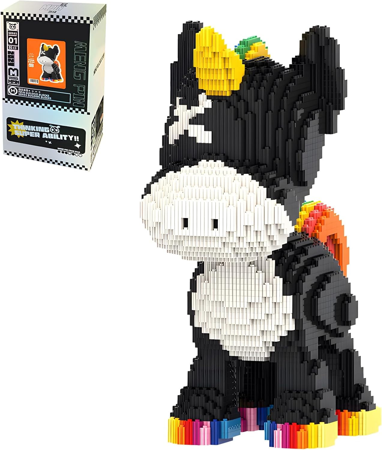 CUTEHELPER Pink Unicorn Animal Micro Building Blocks Set Gift for ...