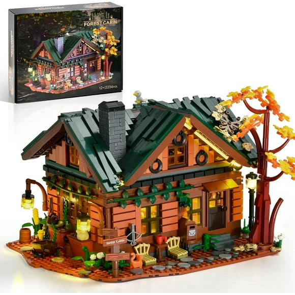 Log Cabin Building Model Toys