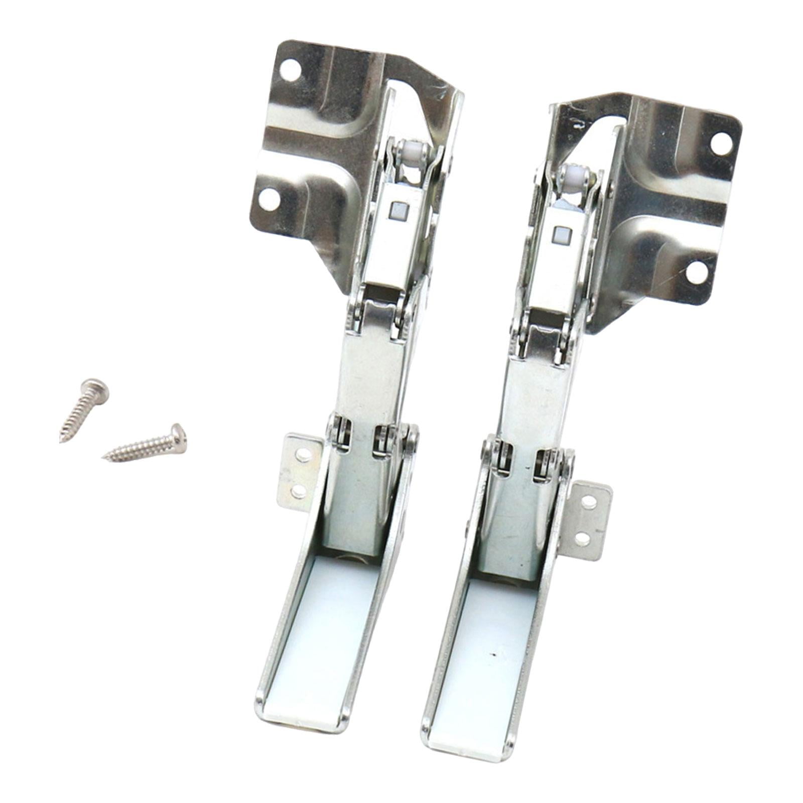 CUTICATE 2Pcs Fridge Freezer Door Hinges Flat Hinges Hardware Component ...