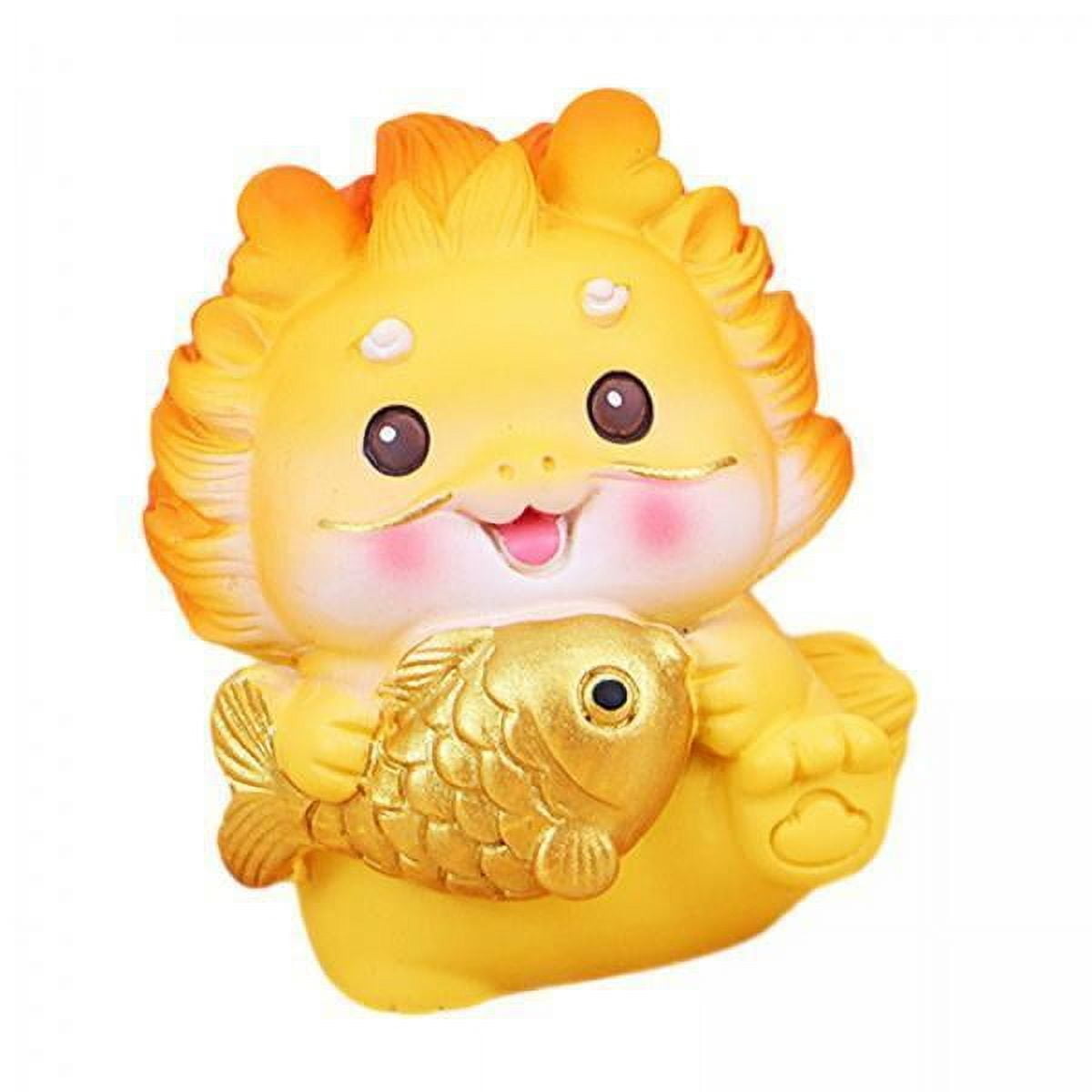 CUTICATE 2x Chinese Dragon Figurine - Resin Statue for Home Decor ...