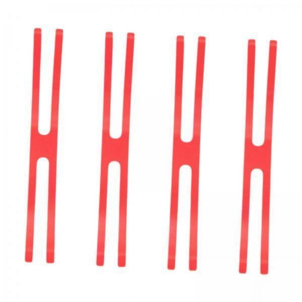 CUTICATE 2x4x Silicone Rubber Bands Elastic Straps for Camping Books ...