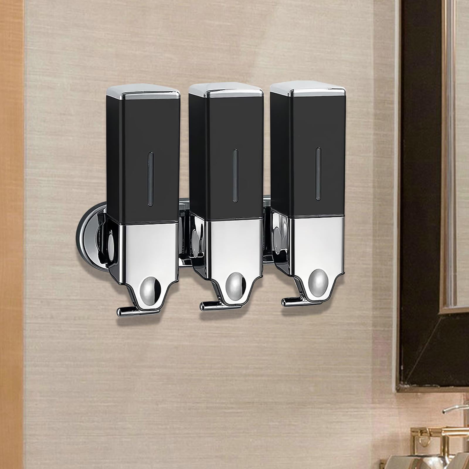 CUTICATE 3 in 1 Bathroom Shower Soap Dispenser Manual Liquid Pump ...