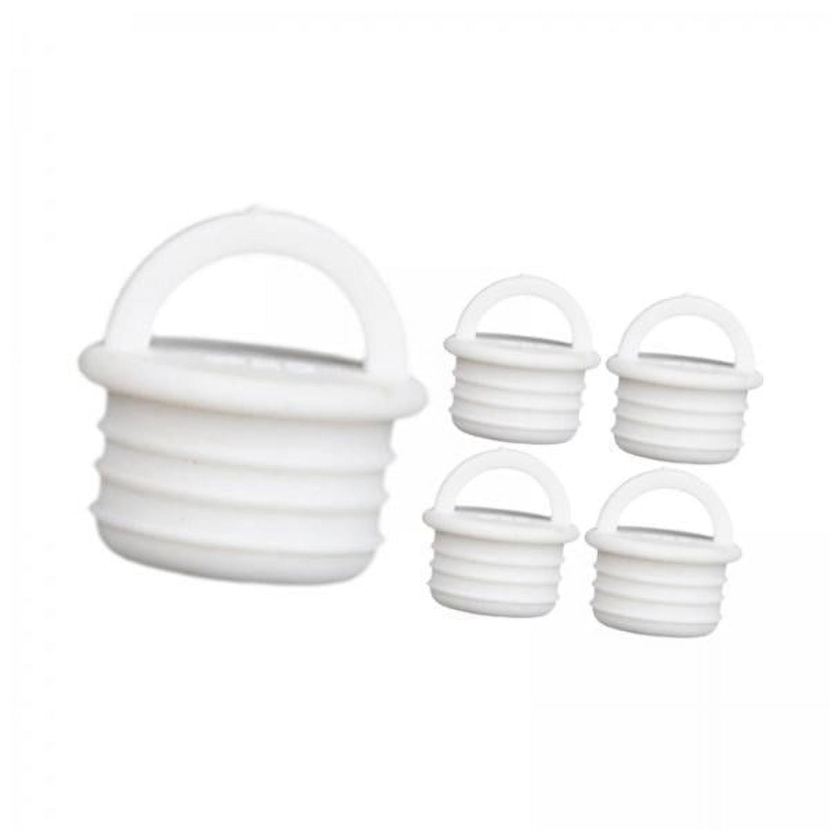CUTICATE 3x 5 Pieces Mop Bucket Drain Stoppers Drain Plug Easy ...