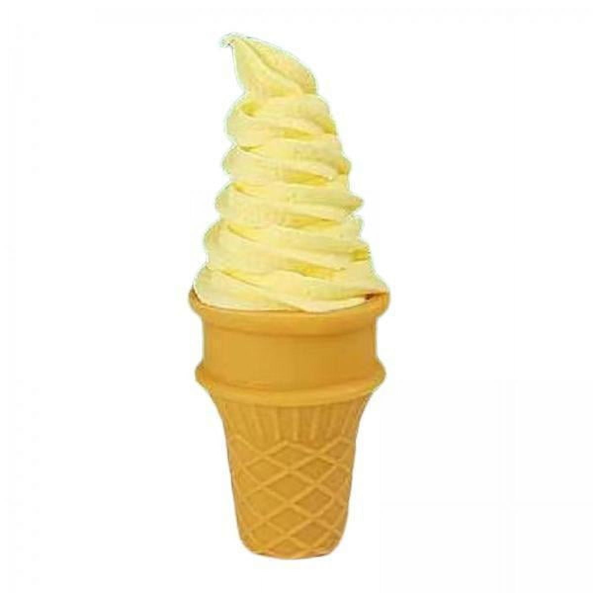 CUTICATE 3x Fake Ice Cream Cone Simulation Dessert Artificial Ice Cream ...