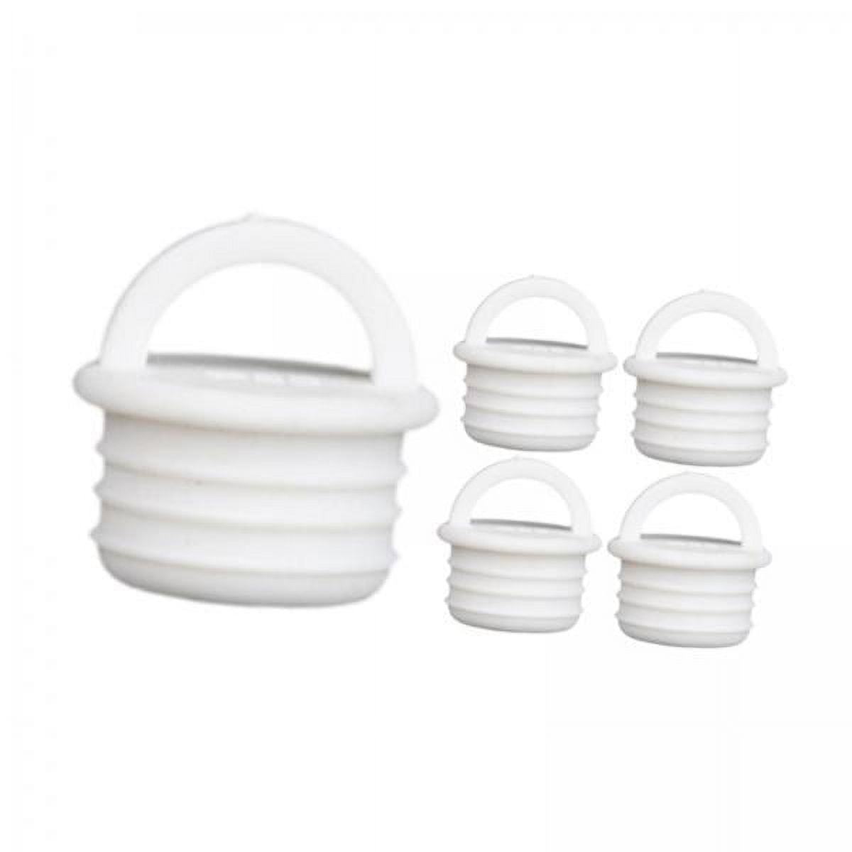 CUTICATE 4x 5 Pieces Mop Bucket Drain Stoppers Drain Plug Easy ...