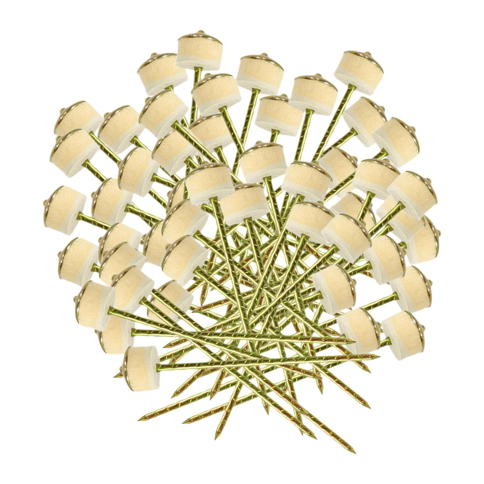 CUTICATE 50 Pieces Concrete Wall Nails Hardware Nails for Cement Board Concrete Walls Total ...