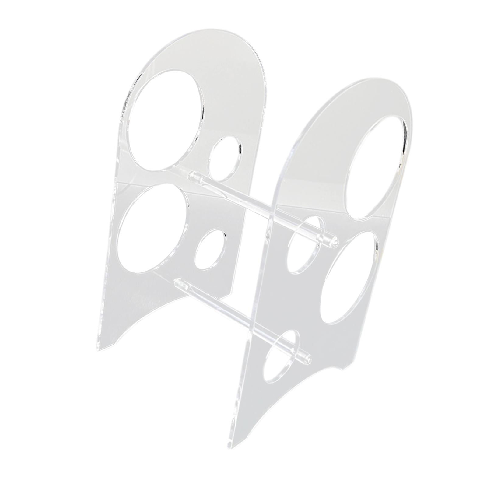 CUTICATE Acrylic Rack Red Display Rack Organizer Tabletop Bottle Holder ...