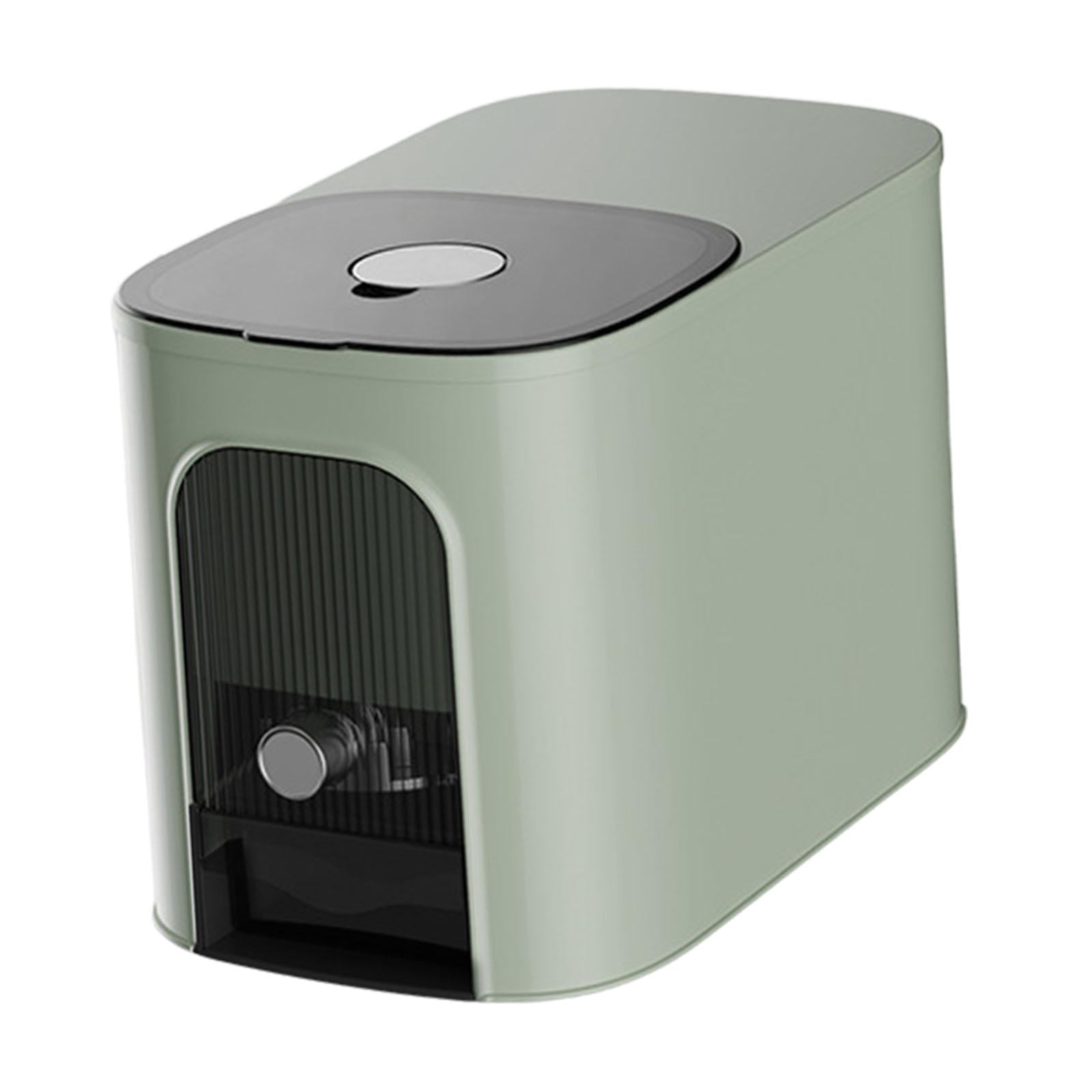 CUTICATE Airtight Rice Dispenser Grain Container Rice Storage Bin Type ...