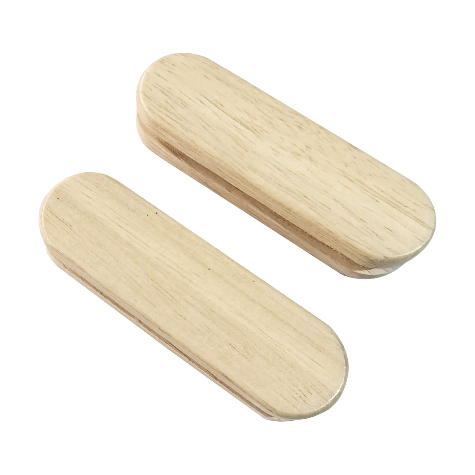 CUTICATE BBQ Plate Handle Grill Pan Handle Replacement Portable Wooden ...