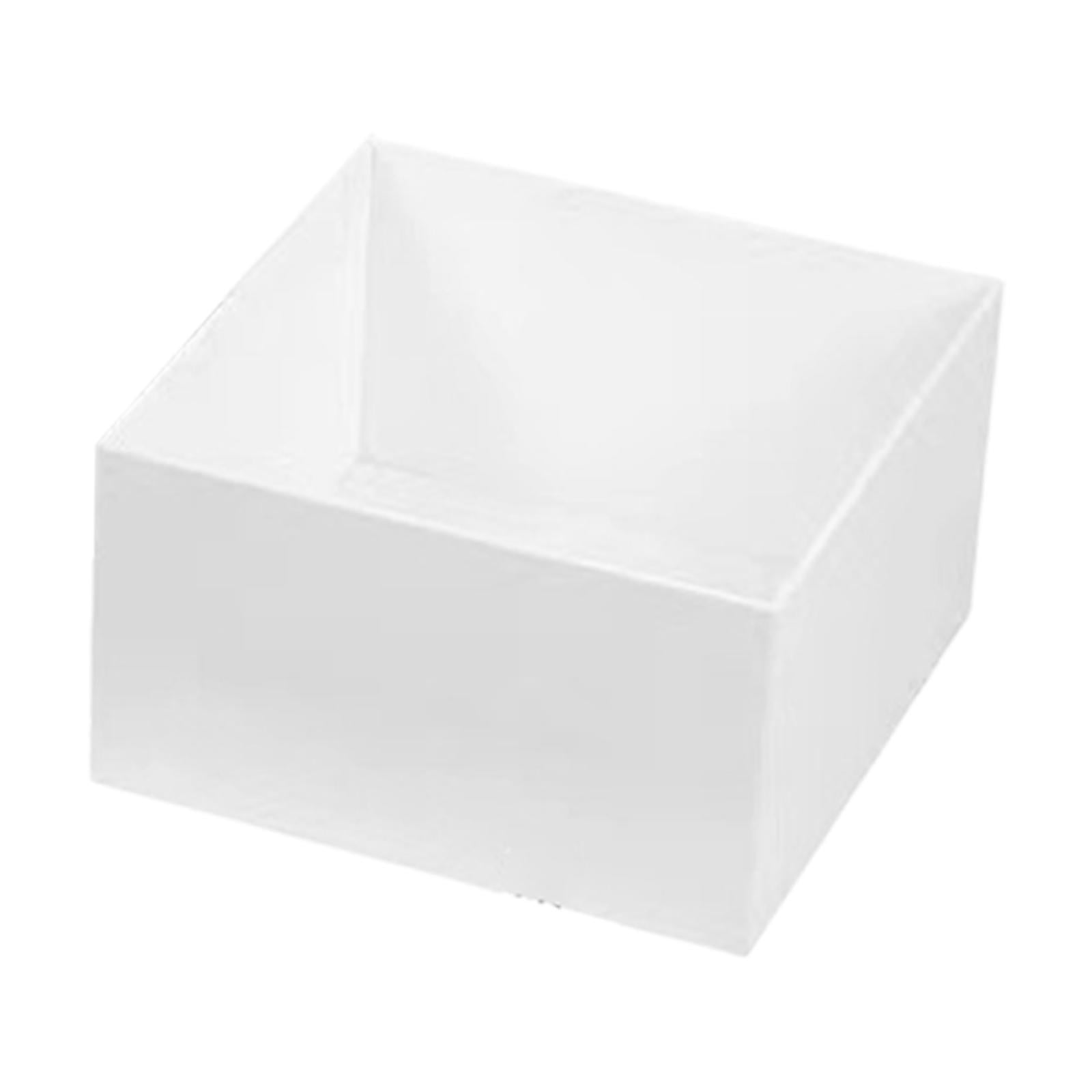 CUTICATE Buffet Riser, Acrylic Cube Display Nesting Riser, with Hollow bottom, Acrylic ...