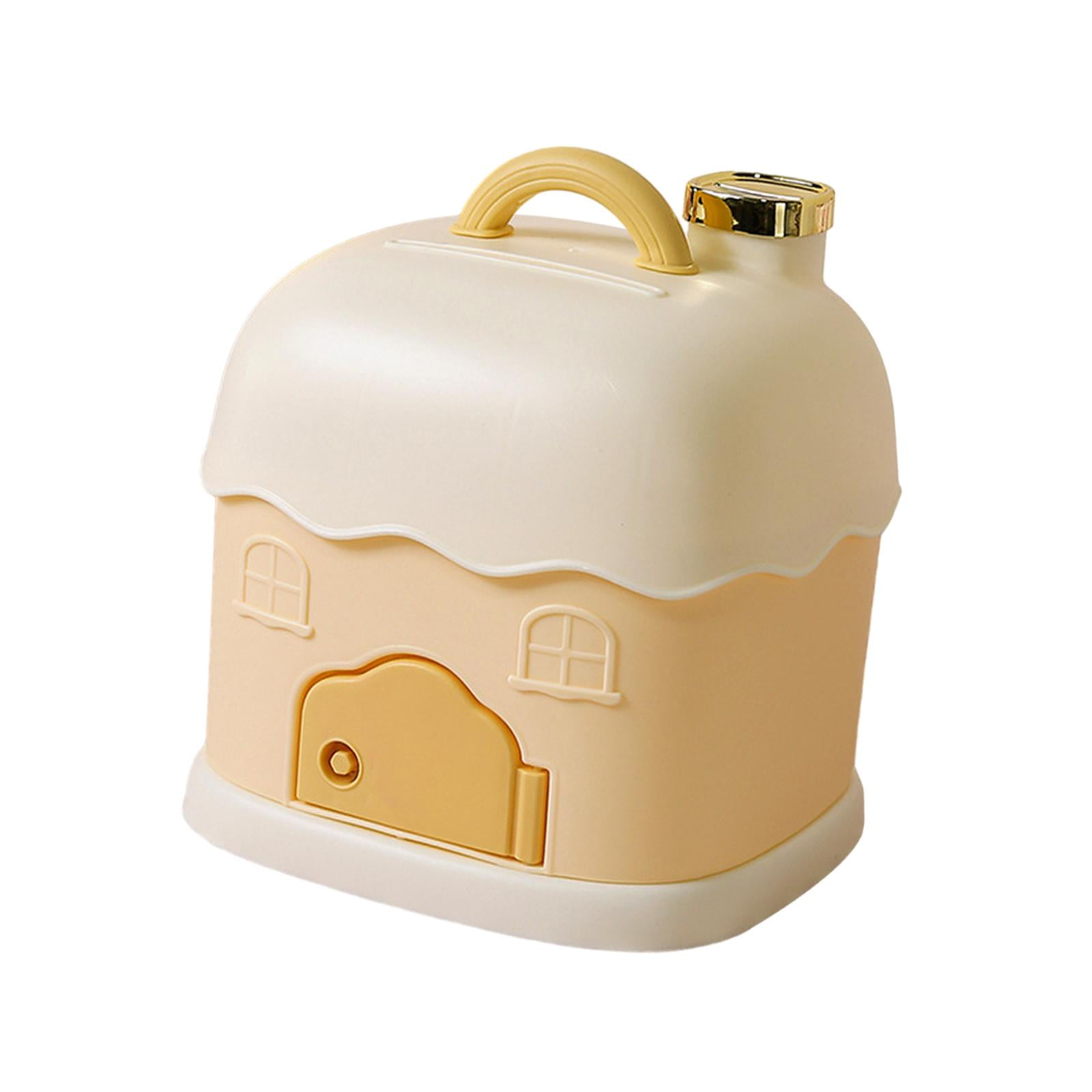 CUTICATE Child Money Bank Money Saving Box Large Storage Portable Easy ...