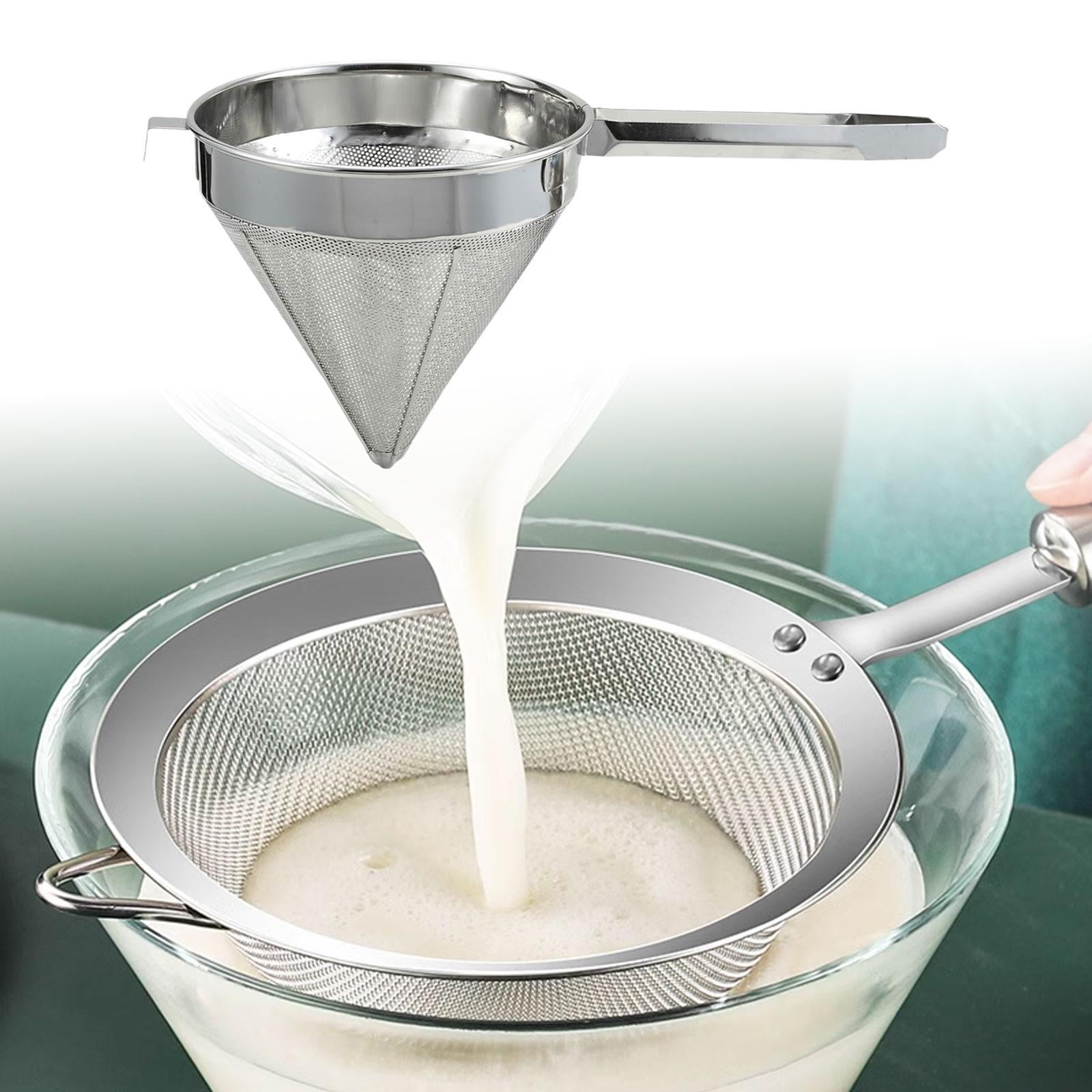 CUTICATE China Cap Strainer Cooking Filter Basket Utensil Cone Sturdy ...
