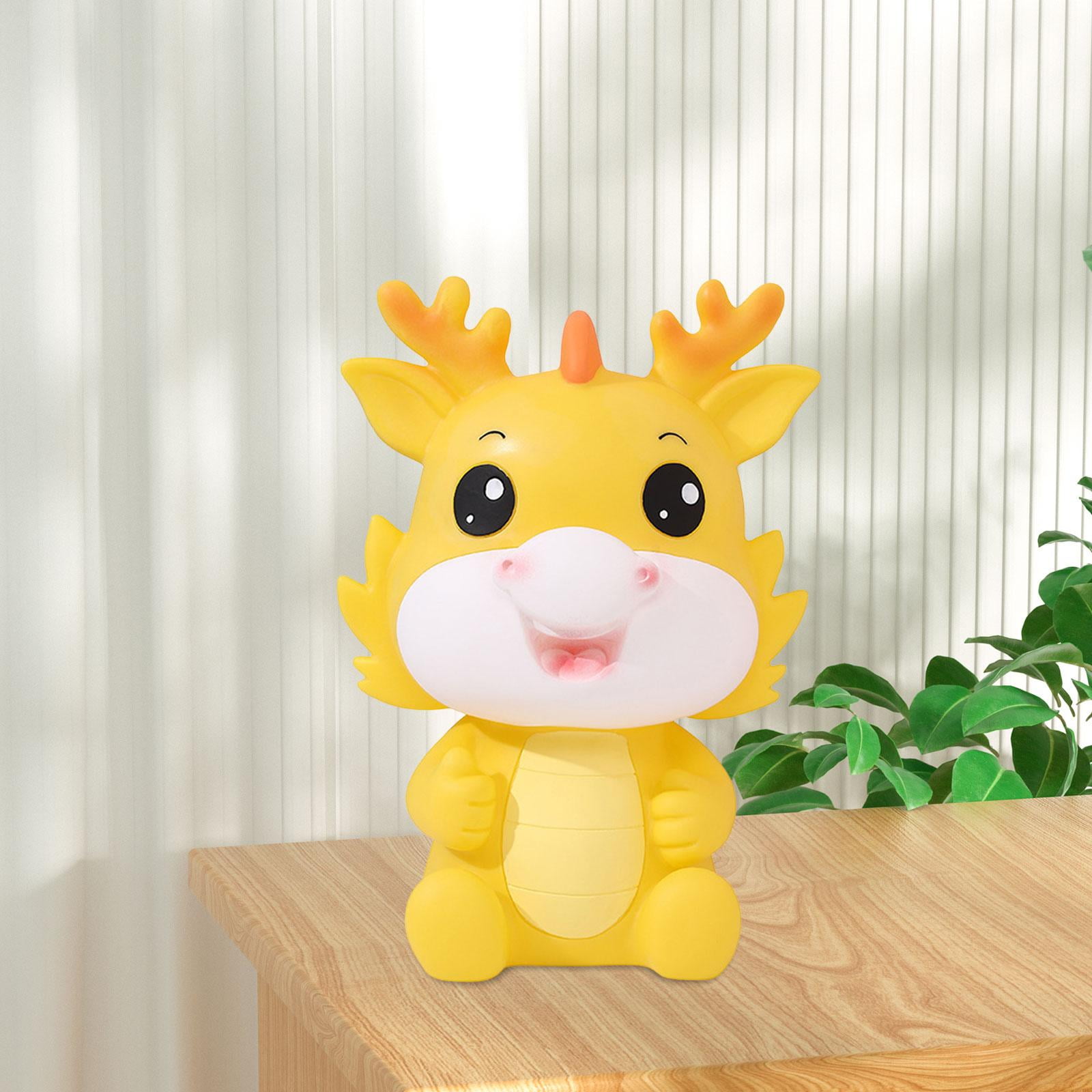 CUTICATE Chinese Dragon Money Bank Dragon Statue Piggy Bank Table ...