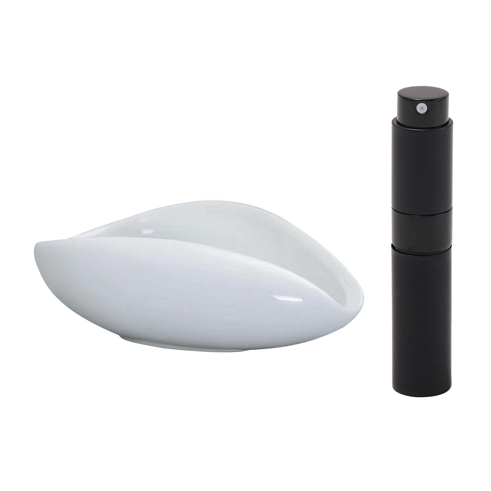 CUTICATE Coffee Bean Dosing Cup and Spray Bottle Set, Espresso Ceramic ...