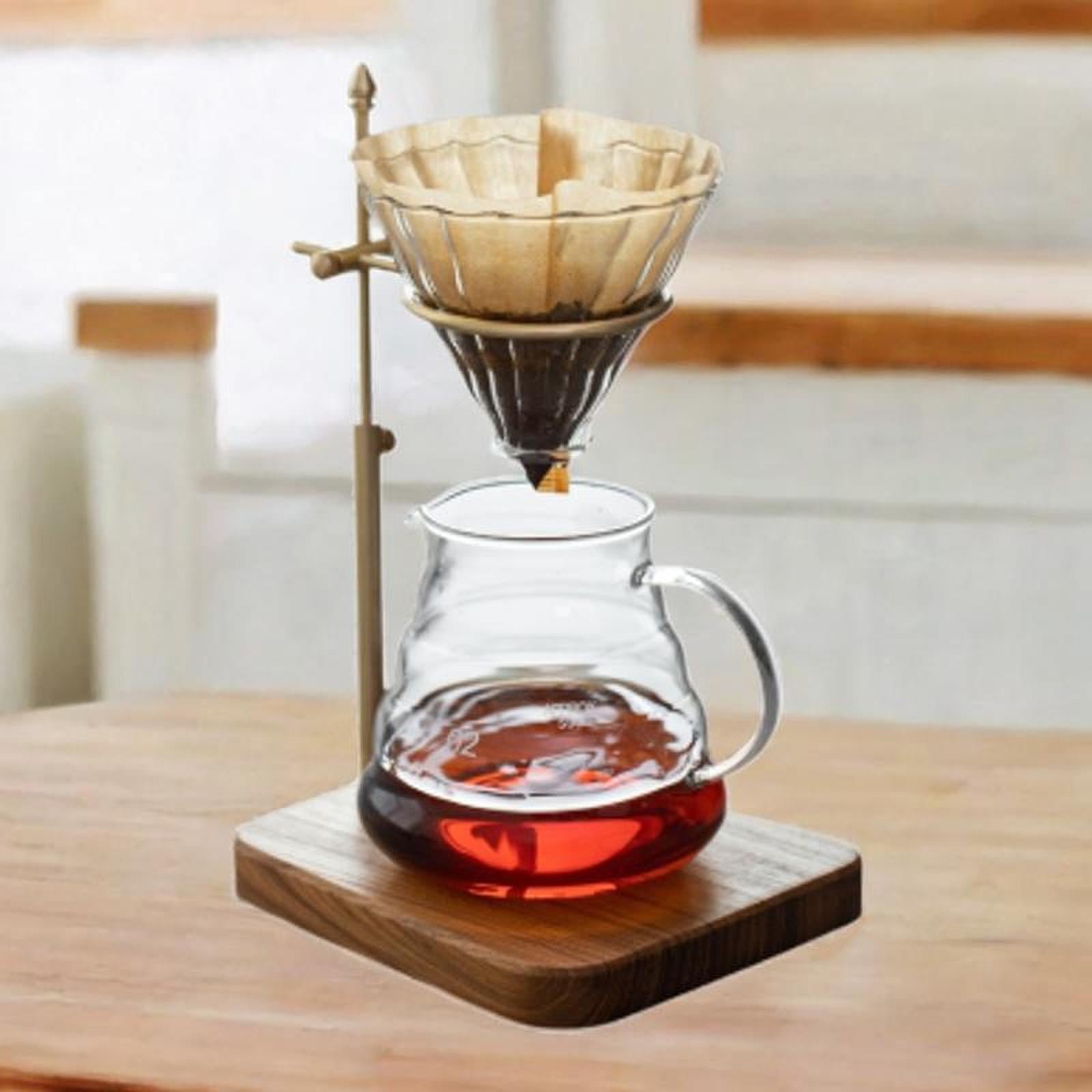 CUTICATE Coffee Dripper Stand Coffee Maker Set Adjustable Hand Brewer ...