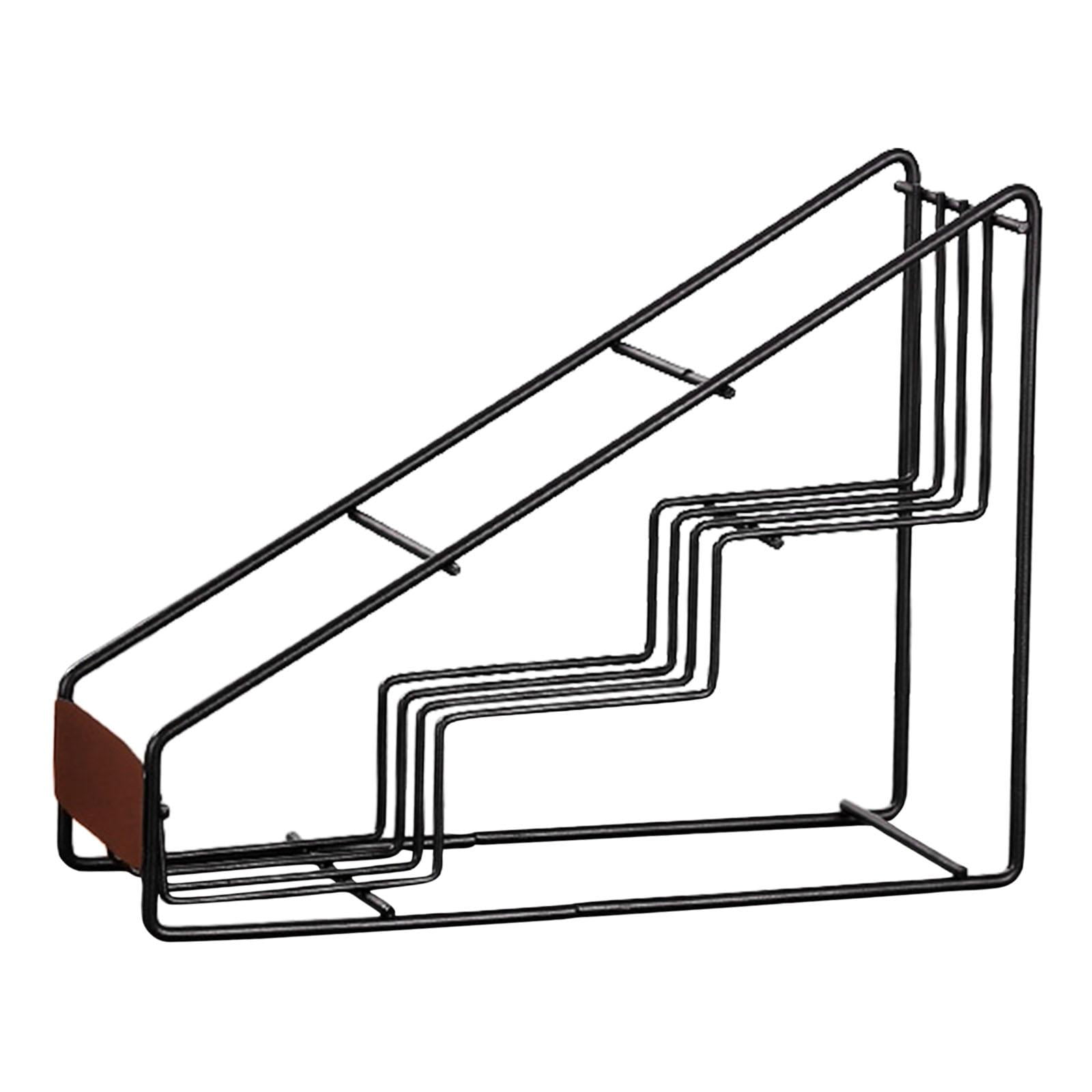 CUTICATE Coffee Syrup Rack Drink Bottle Holder Stand Practical Easy to ...