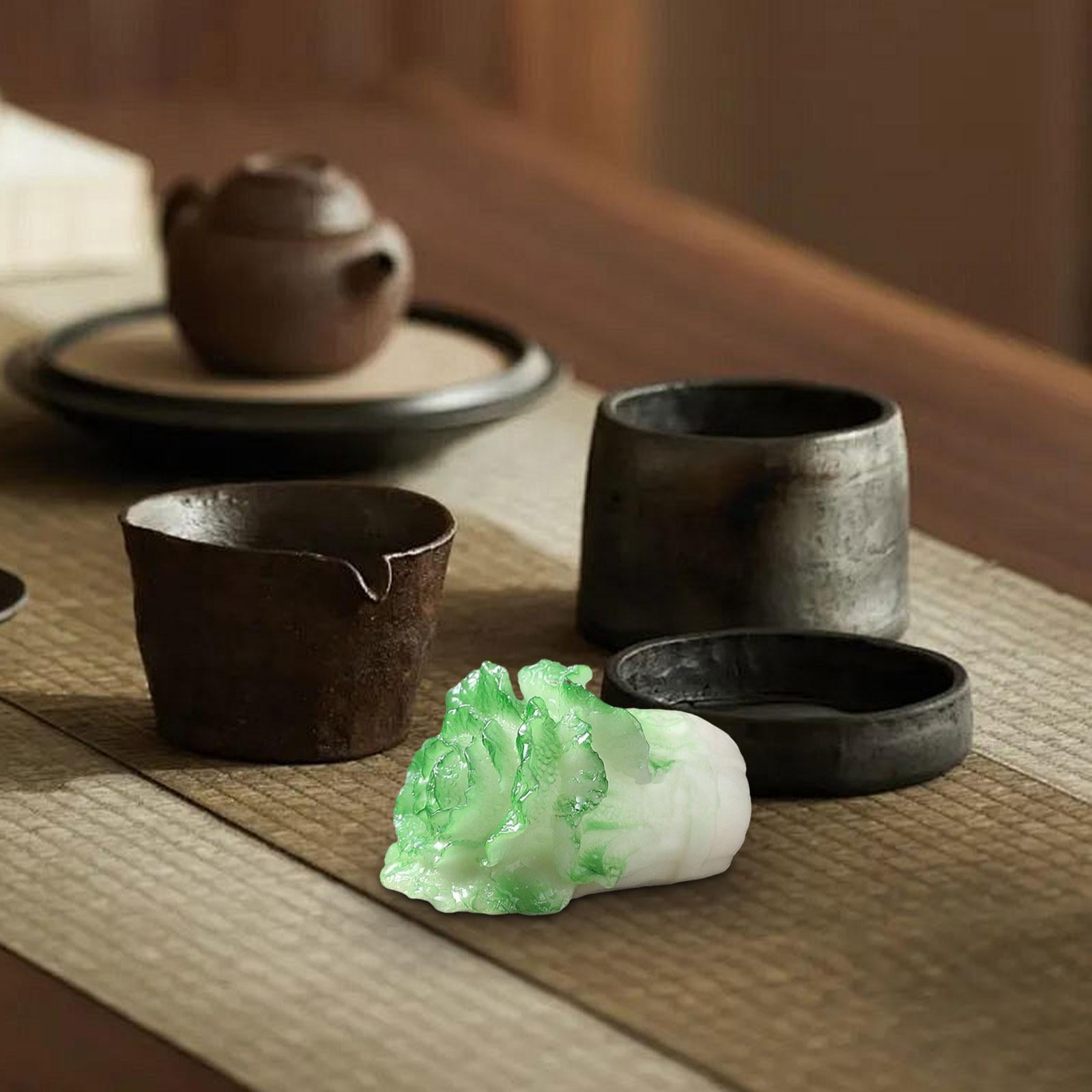 CUTICATE Color Changing Tea Pet Decoration Figurine Resin Creative ...