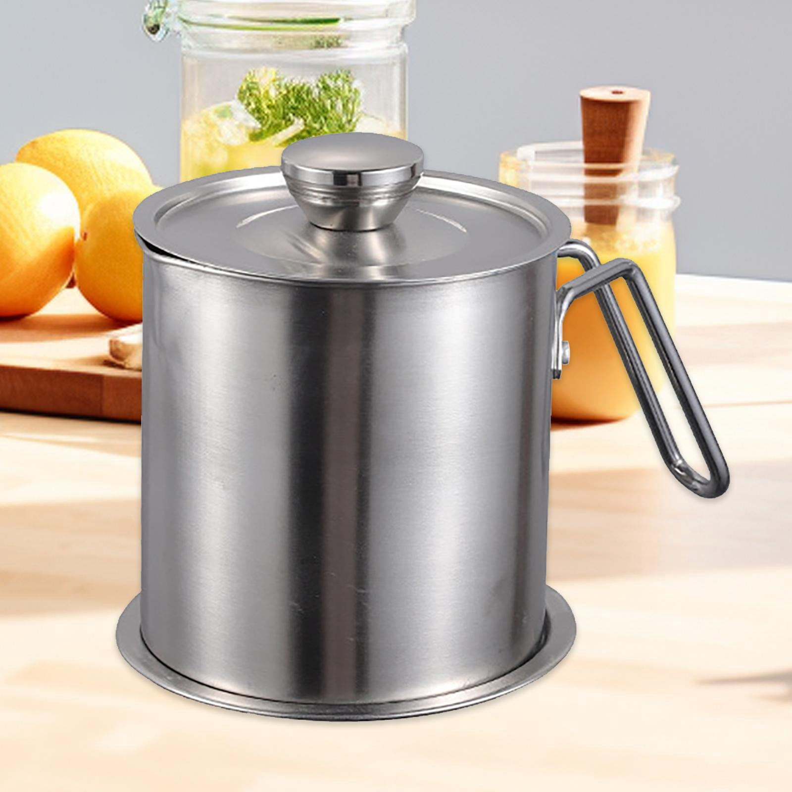 CUTICATE Cooking Oil Storage Can Kitchen Oil Keeper Restaurant Oil ...
