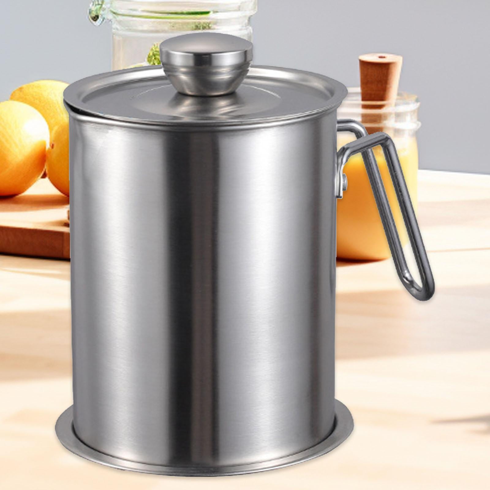 CUTICATE Cooking Oil Storage Can Kitchen Oil Keeper Restaurant Oil ...