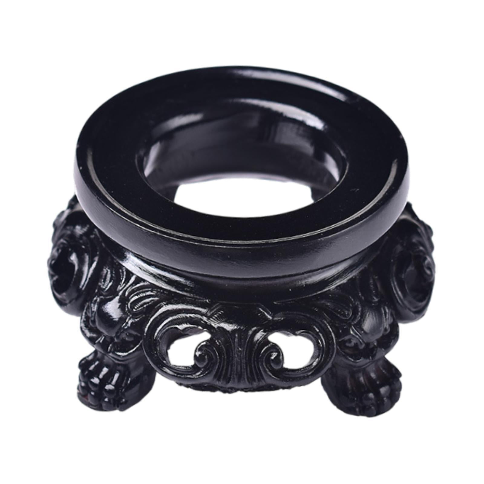 CUTICATE Crystal Ball Display Base Tabletop Globe Storage Holder Hollow ...