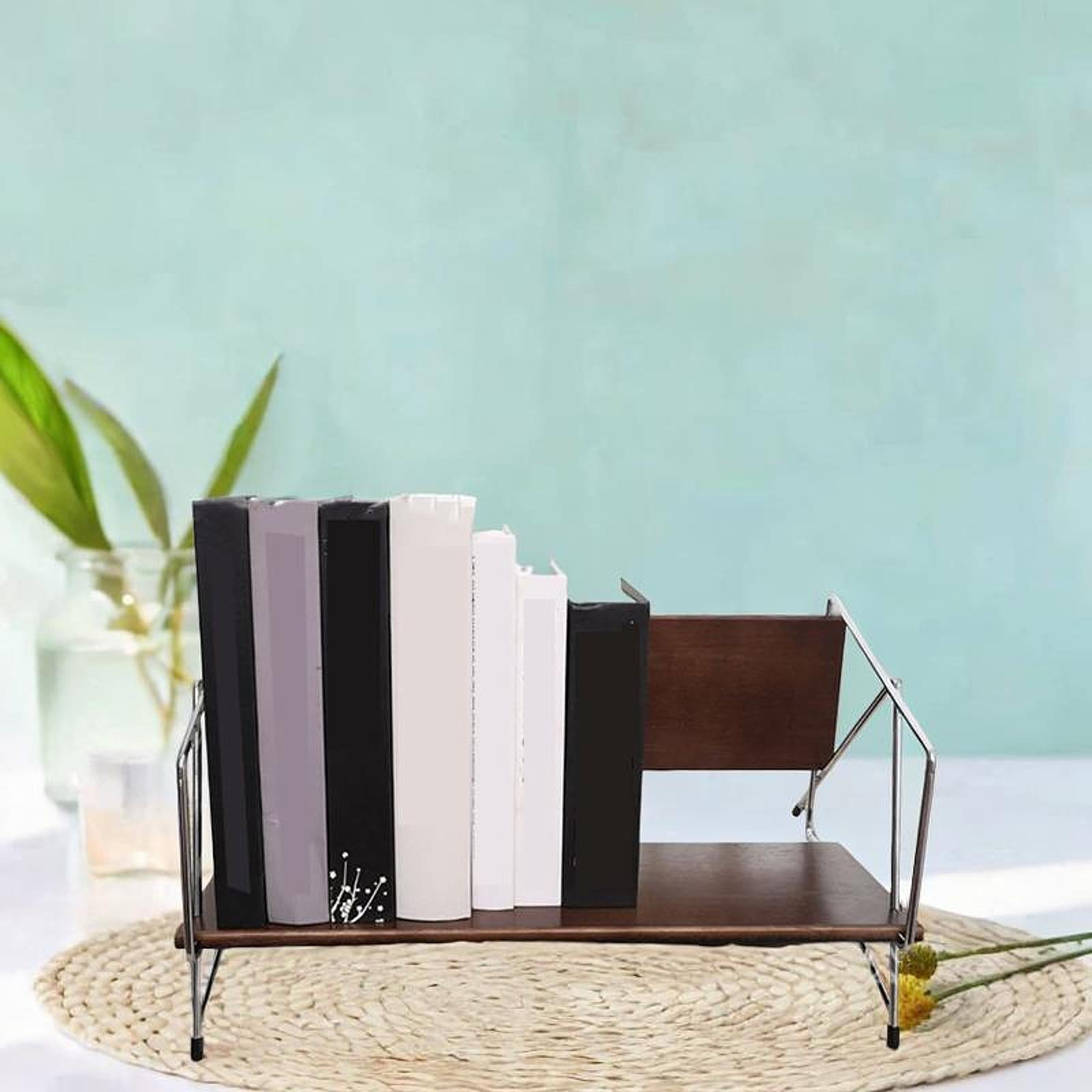 CUTICATE Desk Book Shelf Photo Album Display Shelf Decorate Easy to ...
