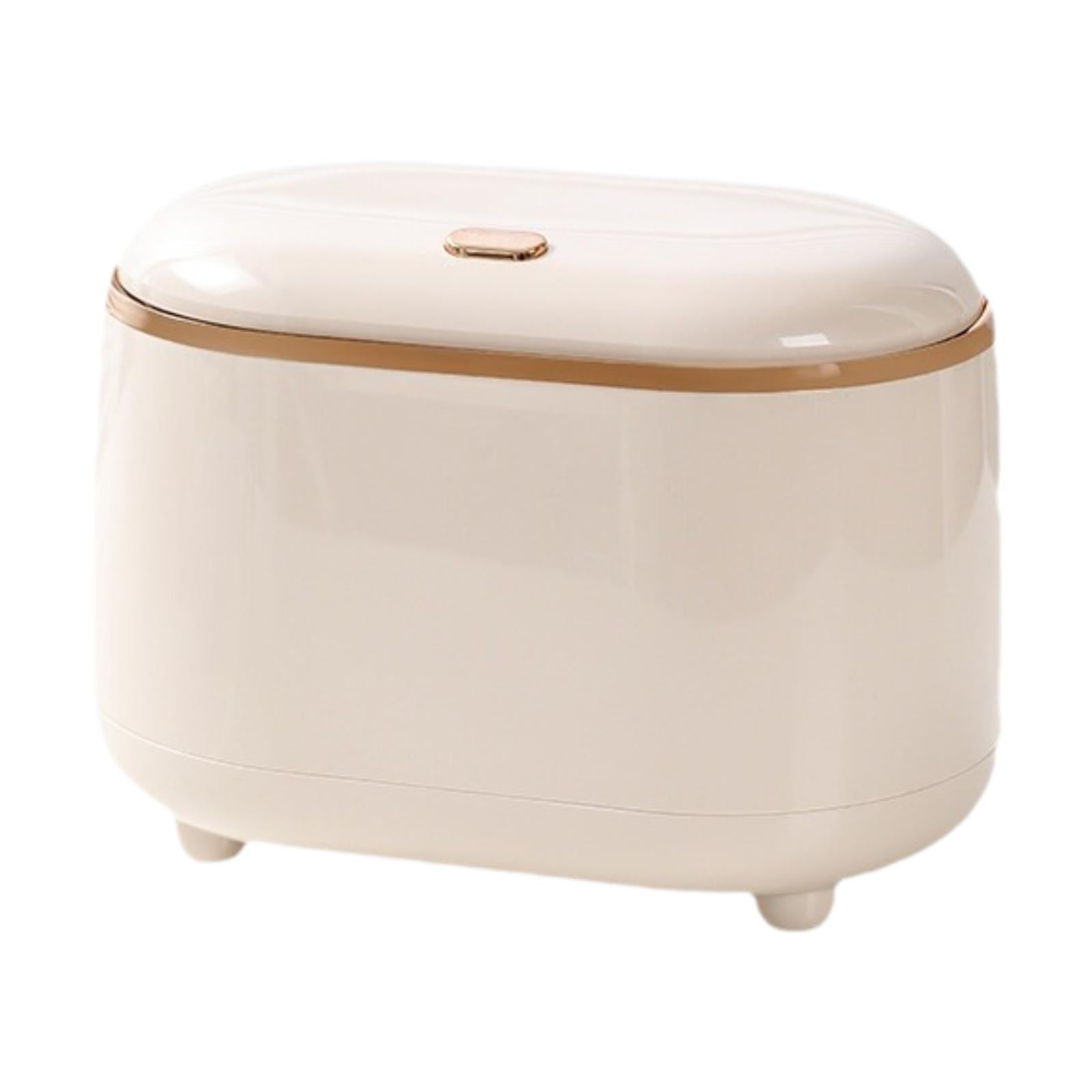 CUTICATE Desktop Trash Can Coffee Table Bin Convenient Lightweight ...