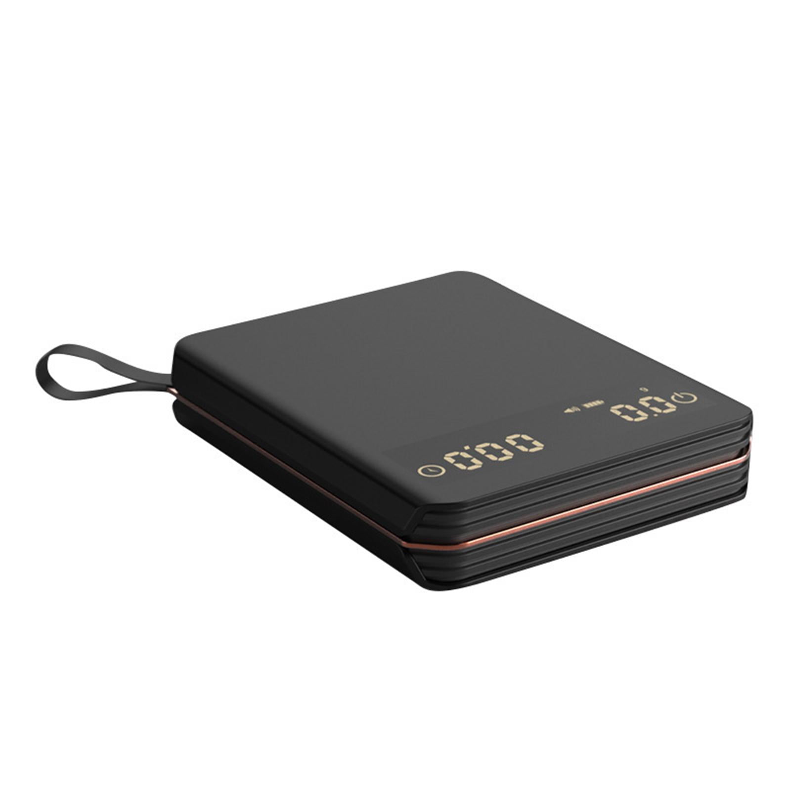 CUTICATE Digital Scale with Timer, Portable 2kg 0.1G Precision Kitchen ...