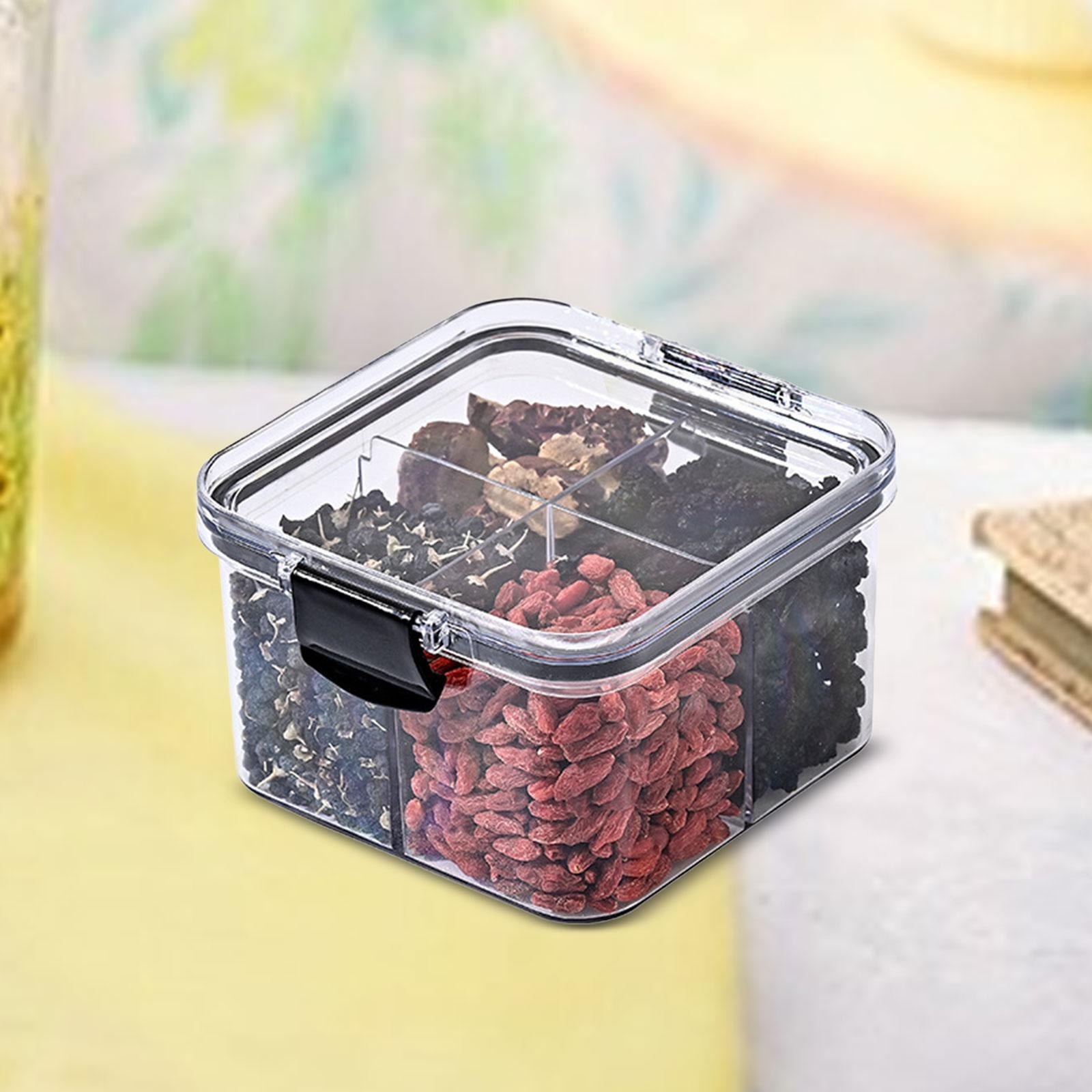 CUTICATE Divided Food Storage Container with Compartments ...