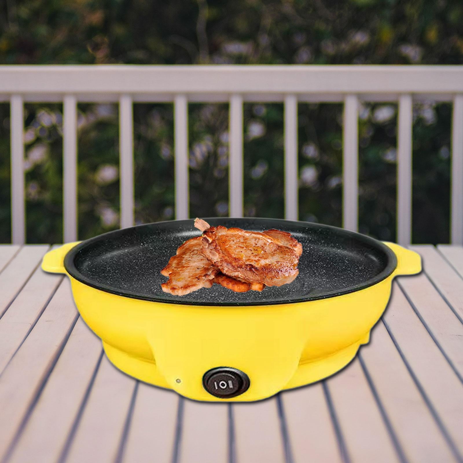 CUTICATE Electric Griddle Easy to Clean Frying, Reliability Barbecue Tool, Nonstick Electric ...