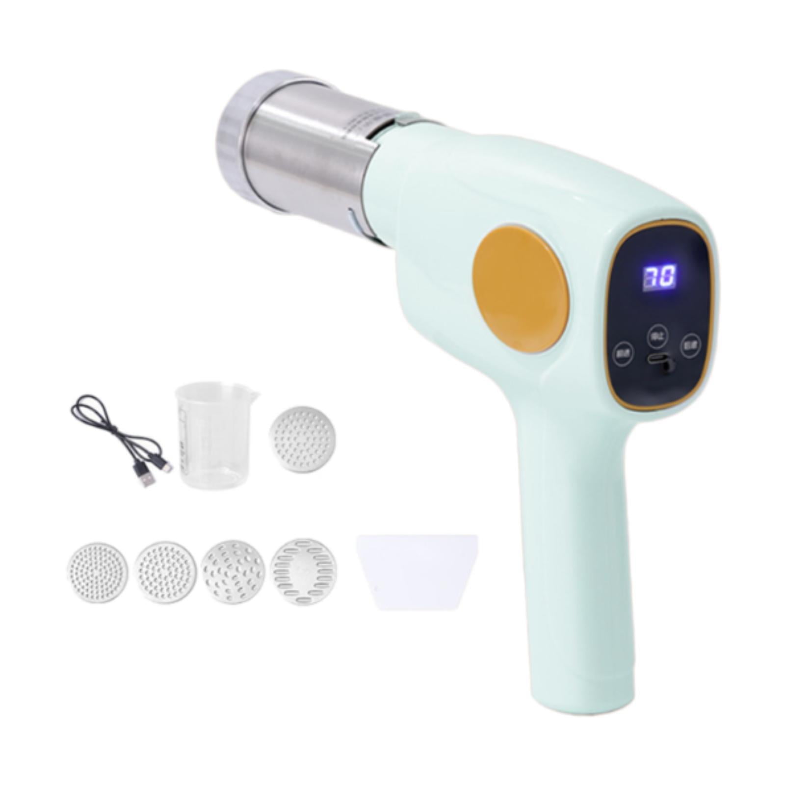 CUTICATE Electric Pasta Maker Noodle Maker Machine 5 Pasta Shapes ...