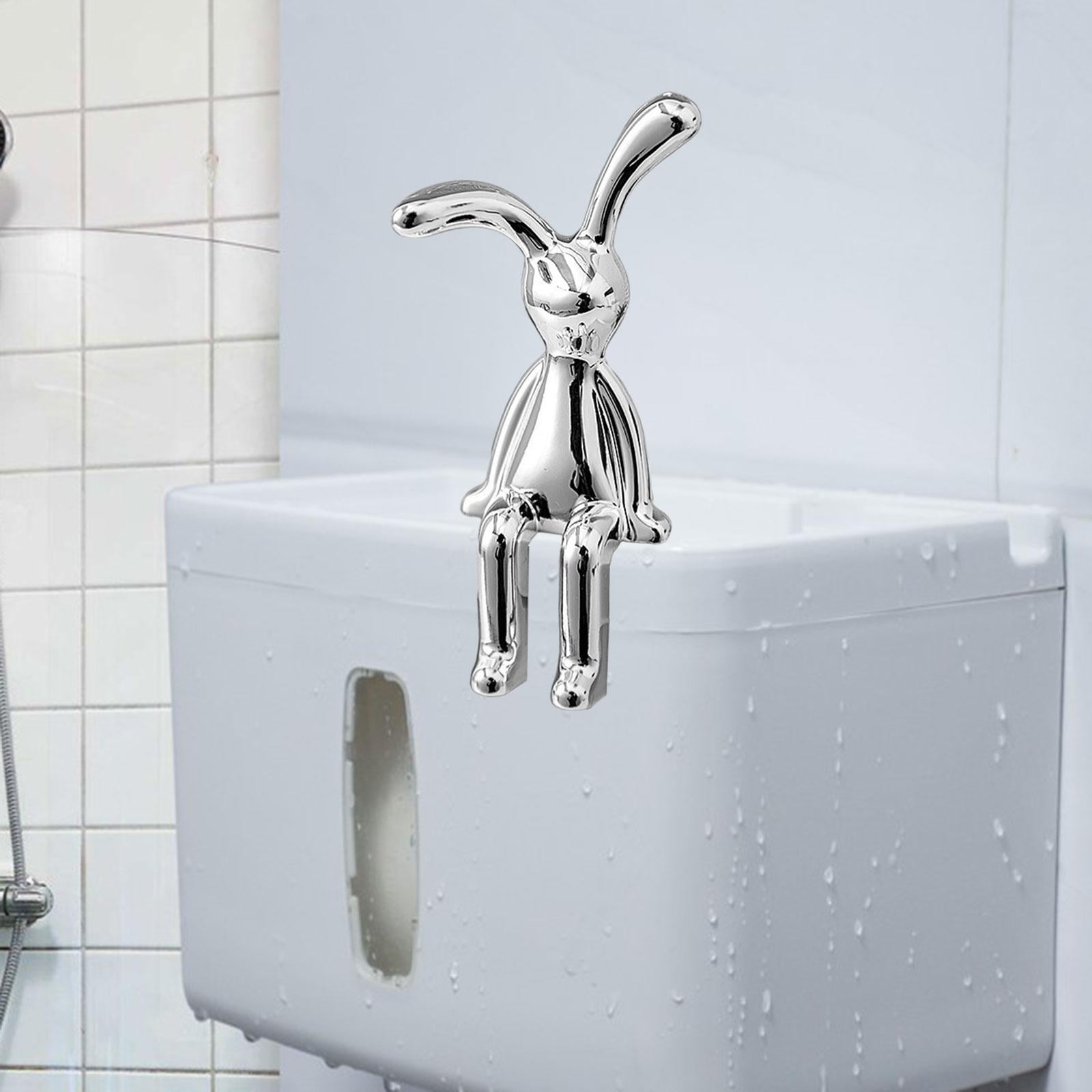 CUTICATE Electroplated Rabbit Sculpture Bedroom Cabinet Rabbit Statue for Girls Women 4 ...