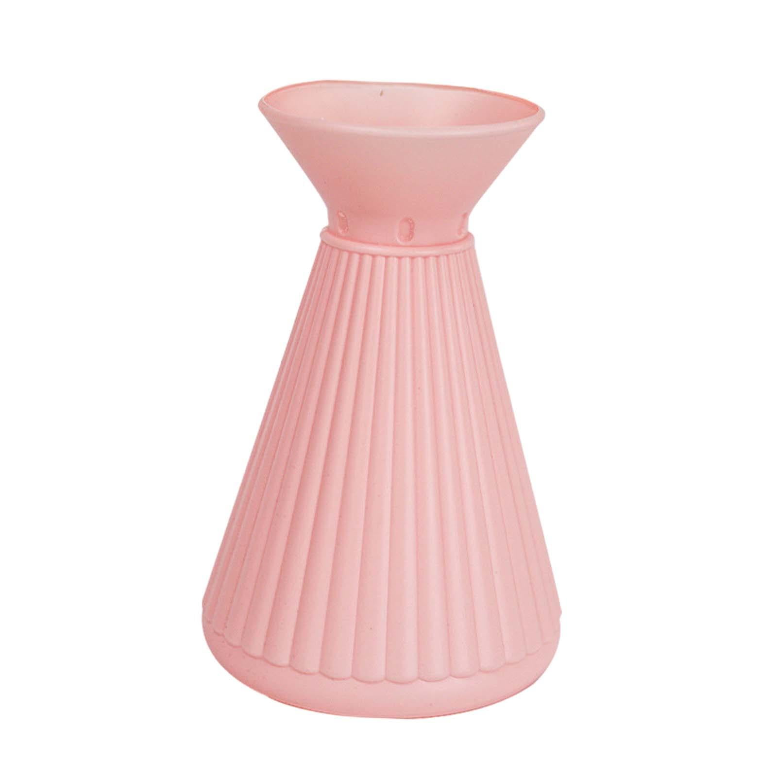 CUTICATE Flowers Glass Vase Dried Flowers Holder Plants Pot Decorative ...