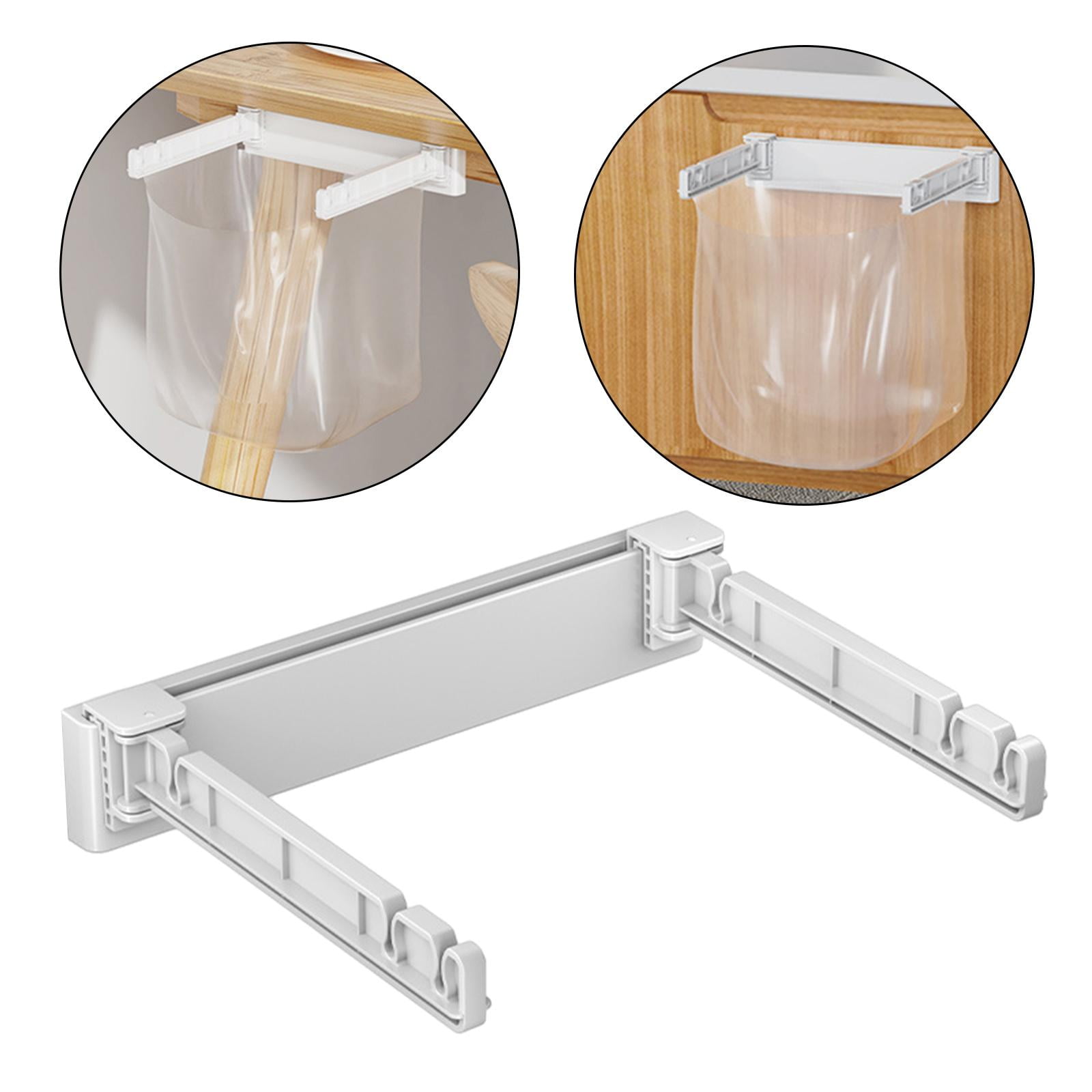 CUTICATE Foldable Trash Bag Holder Stand Garbage Frame Indoor Garbage ...