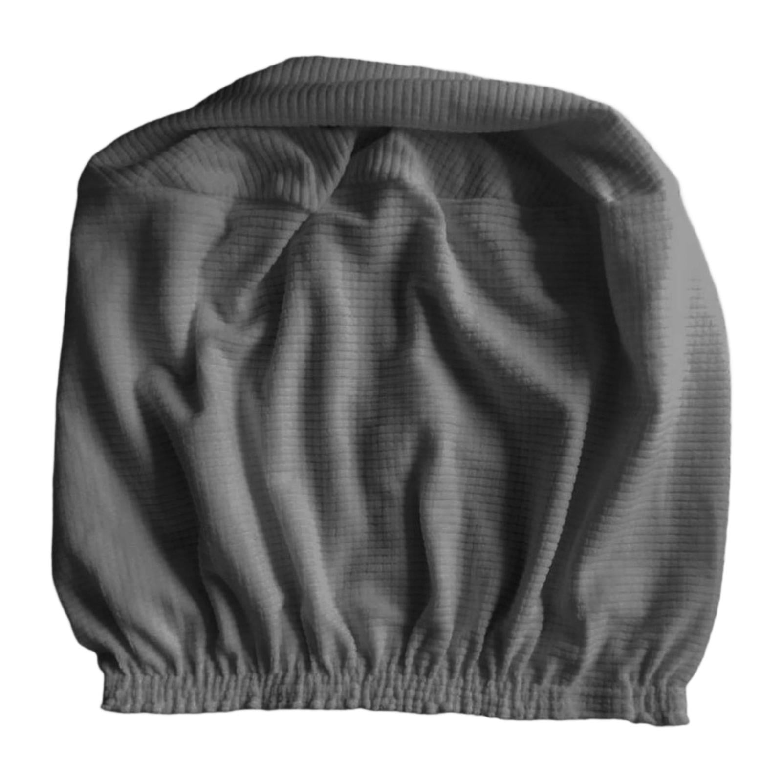 CUTICATE Foot Stool Cover, Round Ottoman Storage Cover, Washable ...