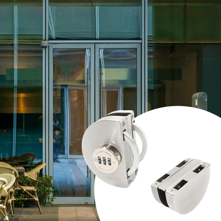 Bathroom Sliding Door Lock Compass Bolt Lock, Bathroom/WC, For Glass