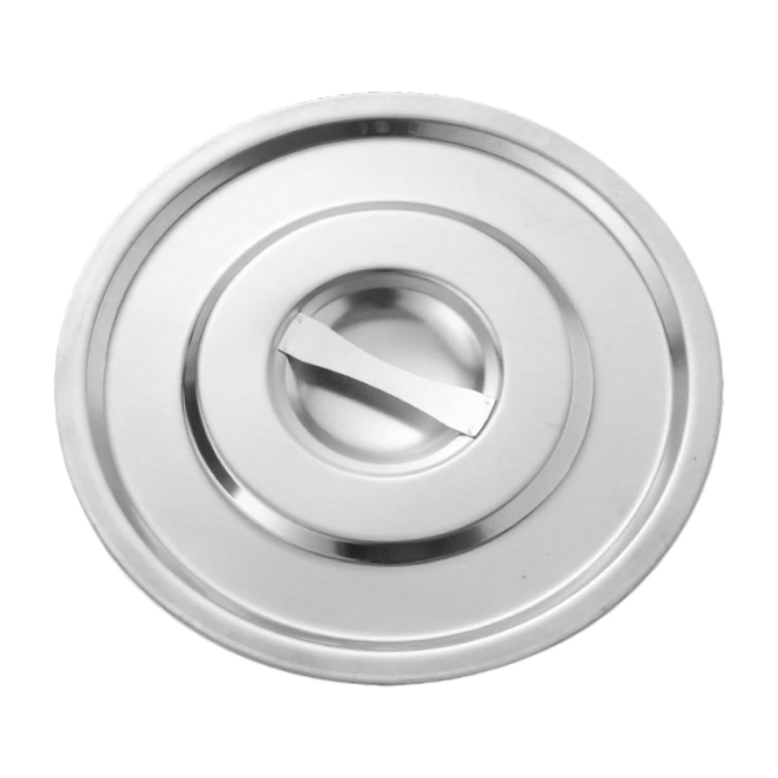 CUTICATE Frying Pot Cover Cooking Pot Lid Professional Stainless Steel ...