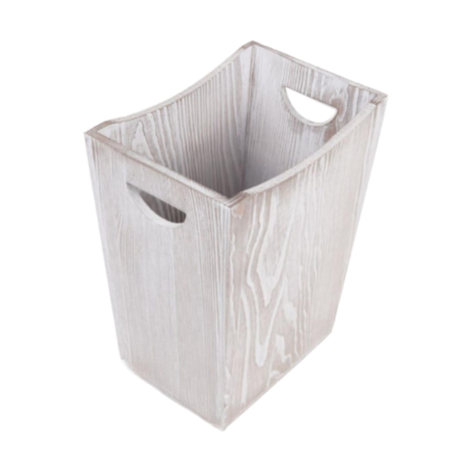 CUTICATE Garbage Can Recycling Bin Container Reusable Stylish Desk Bin Paper Basket Wastebasket ...