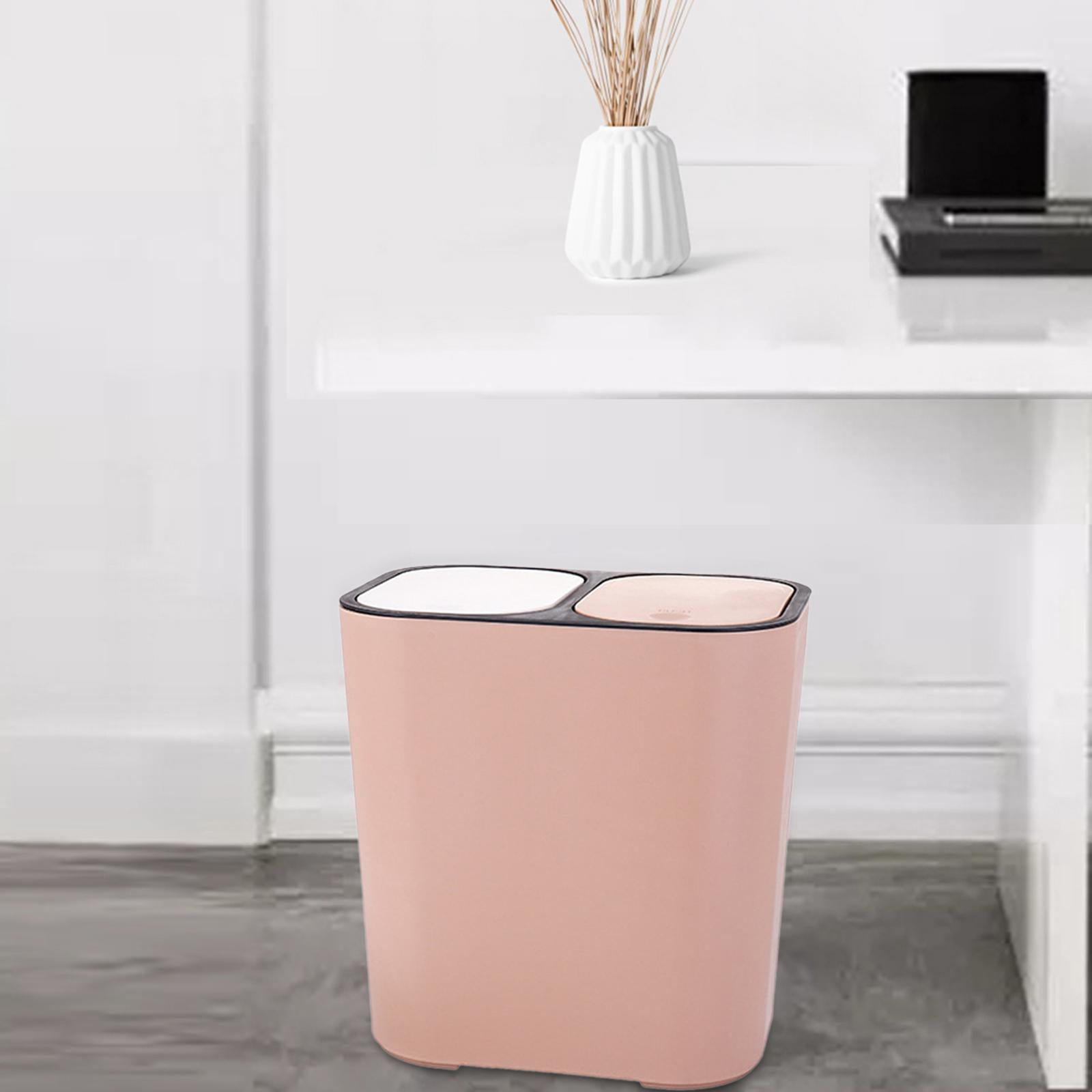 CUTICATE Garbage Container Bin Waste Basket Nordic Modern Rectangular Toilet Waste Bins Kitchen ...