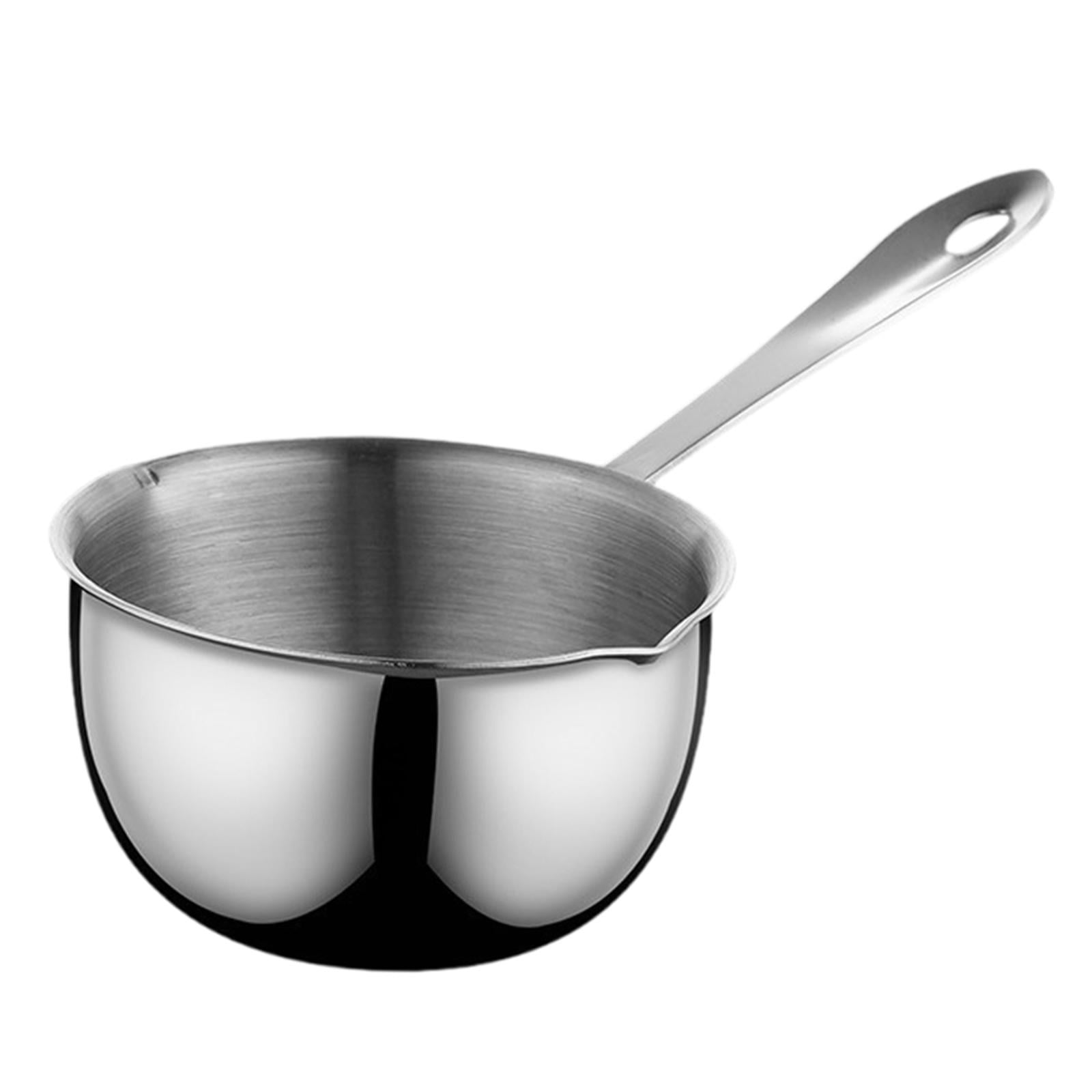 CUTICATE Hot Oil Pan Small Saucepan Solid Utility Butter Warmer Coffee ...